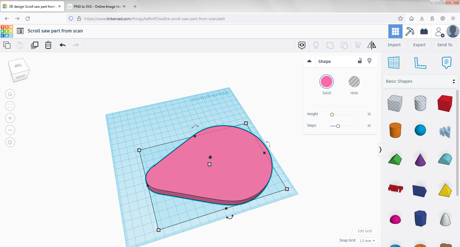 Scroll Saw Repair Using TinkerCad, Flatbed Scanner, and 3d Printer : 13 ...