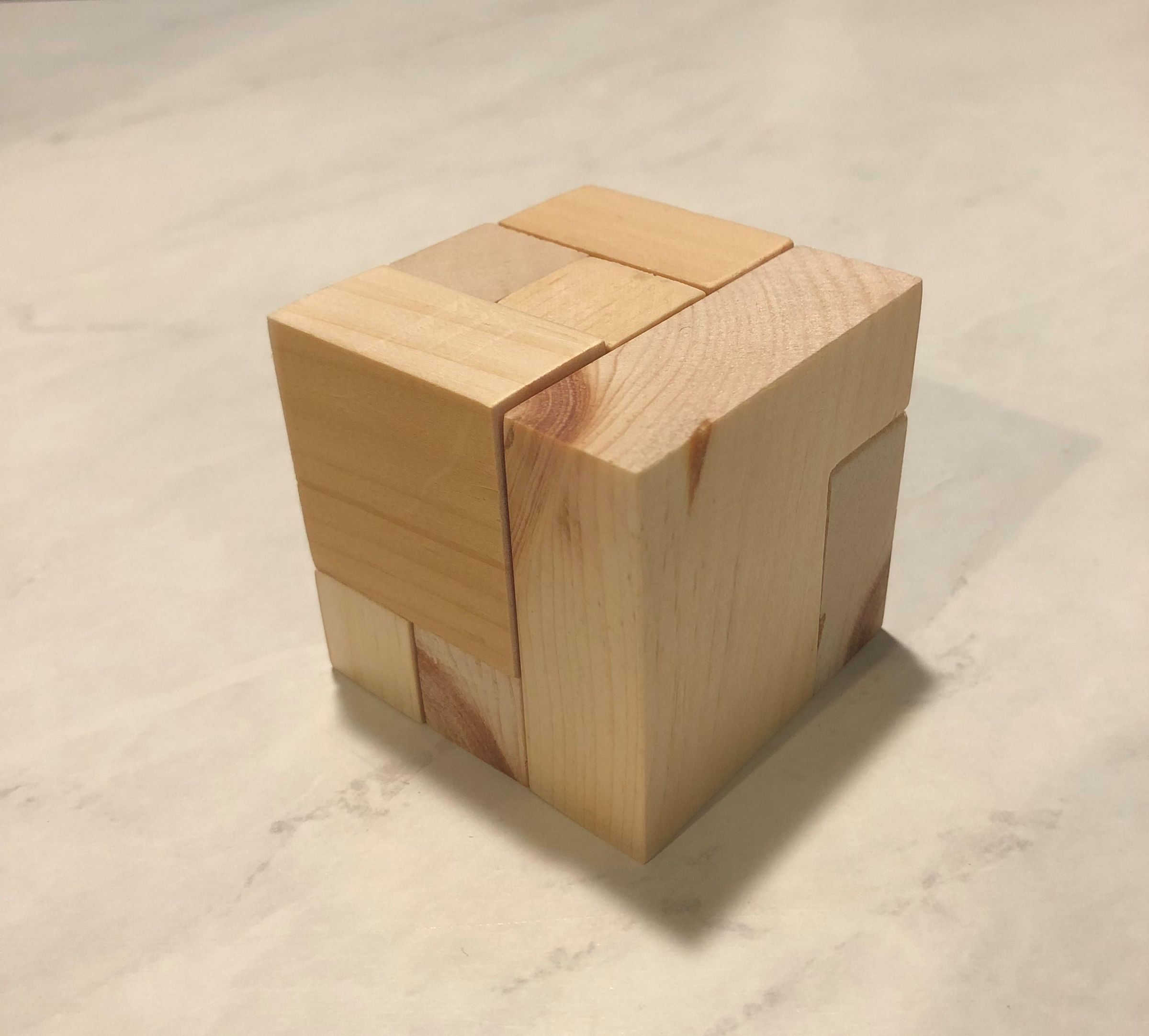 Cube Puzzle Made of Wood : 7 Steps (with Pictures) - Instructables
