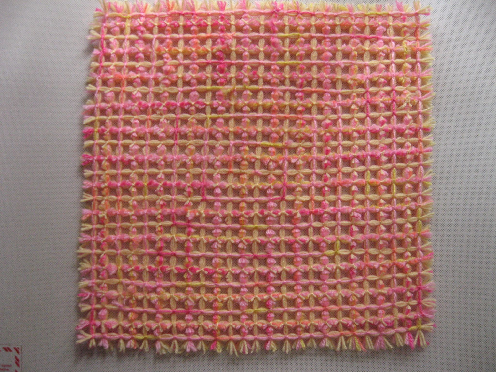 How to Weave a Mat With Small Pom Poms : 13 Steps (with Pictures ...