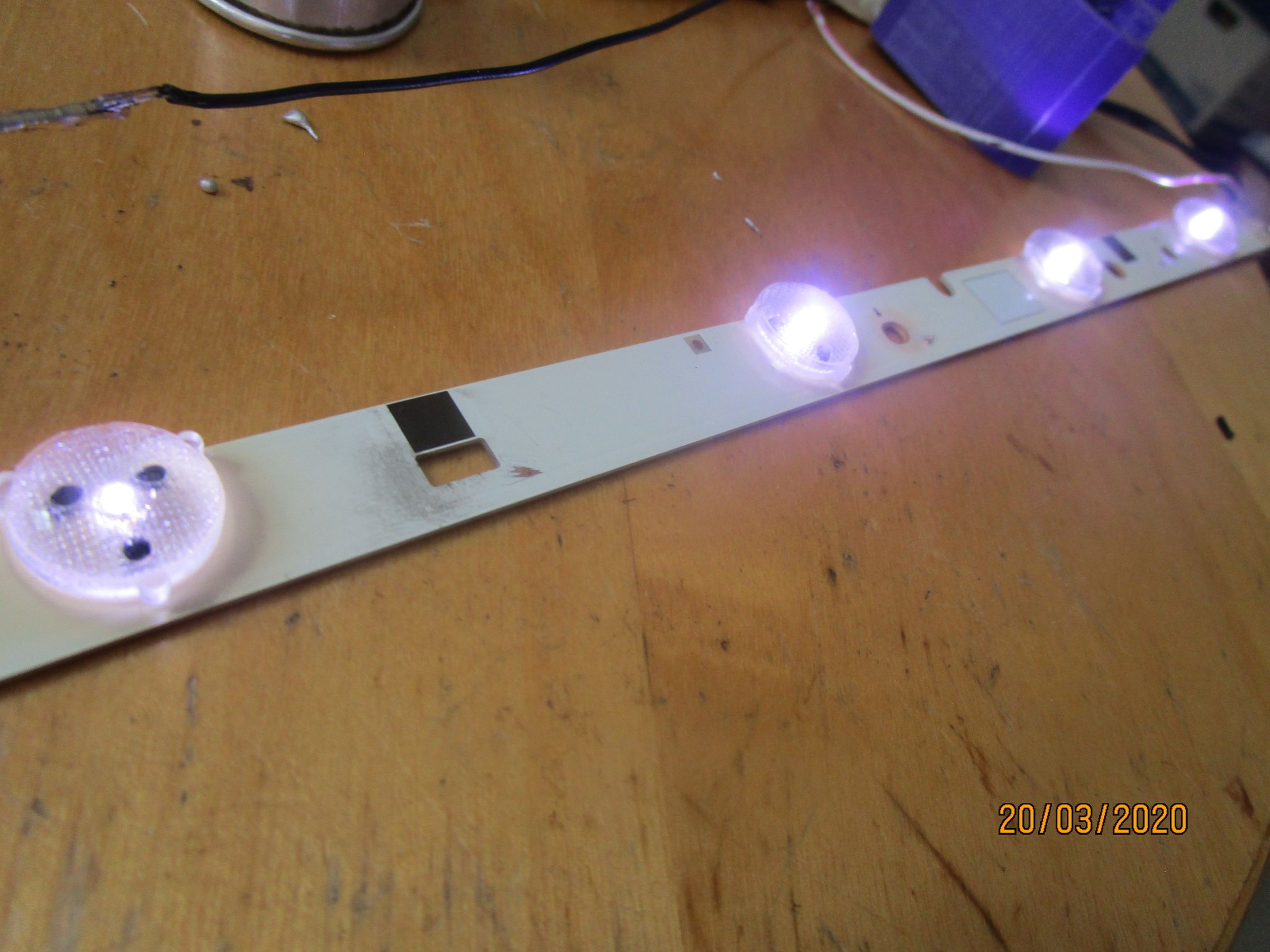 Bias Lighting From TV Backlight Strip : 4 Steps - Instructables