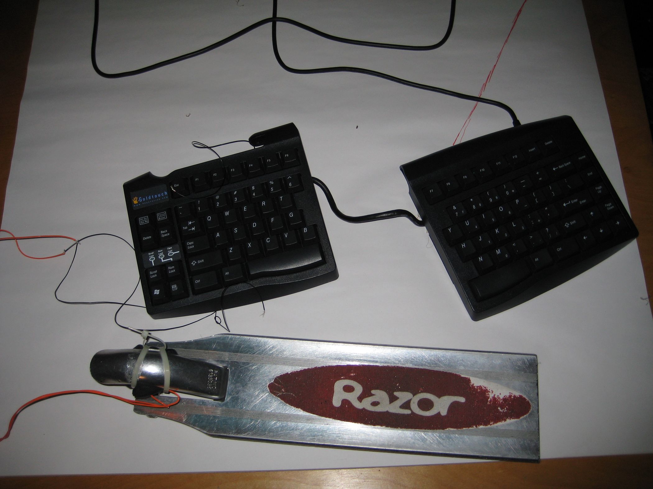 Add Foot Pedals or Ergonomic Buttons to Your Computer Keyboard ...