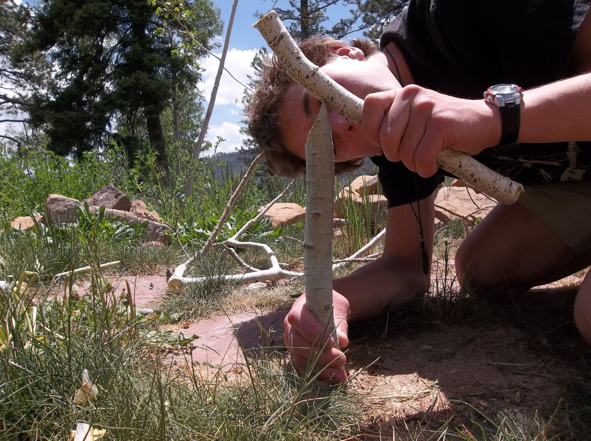 Paiute Deadfall Trap : 4 Steps (with Pictures) - Instructables