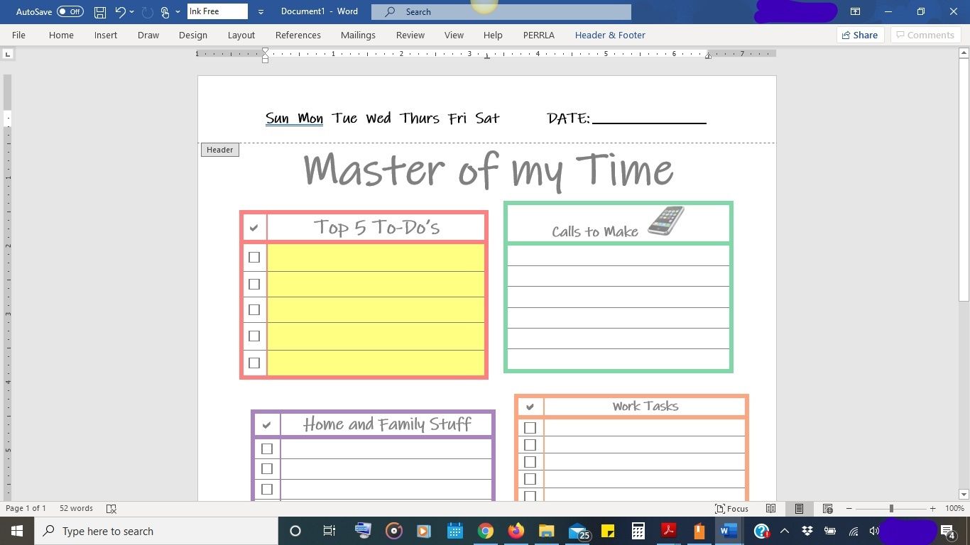 Time Management - Planner Page (3 Ways) : 7 Steps (with Pictures ...