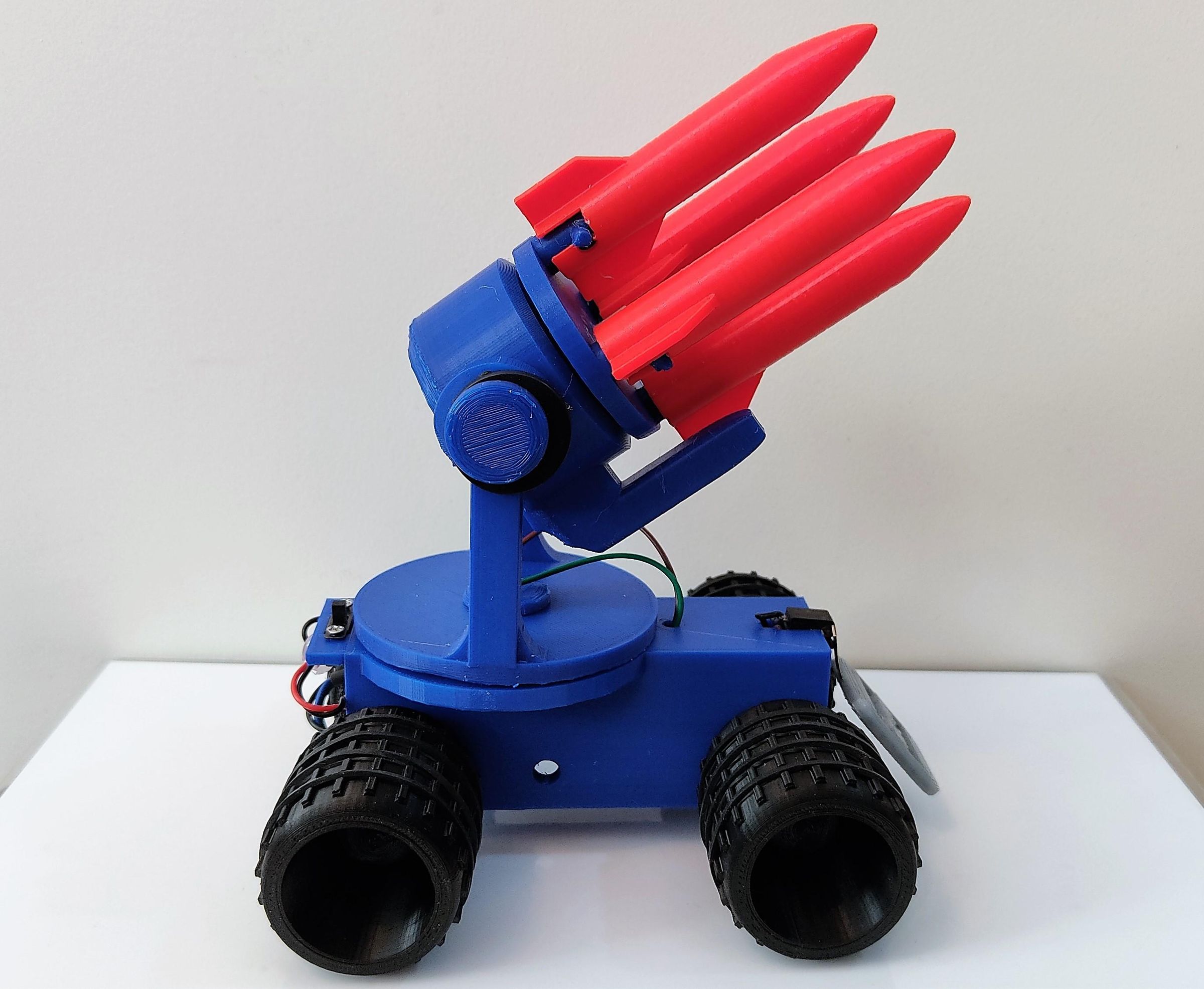 Tinkercad Robotics for School: Rocket Launching Mini-bot : 32 Steps ...