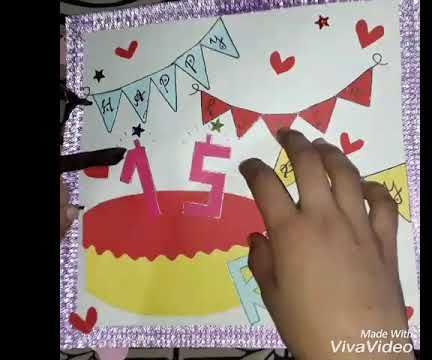 Birthday Scrapbook Using Waste Materials : 10 Steps - Instructables