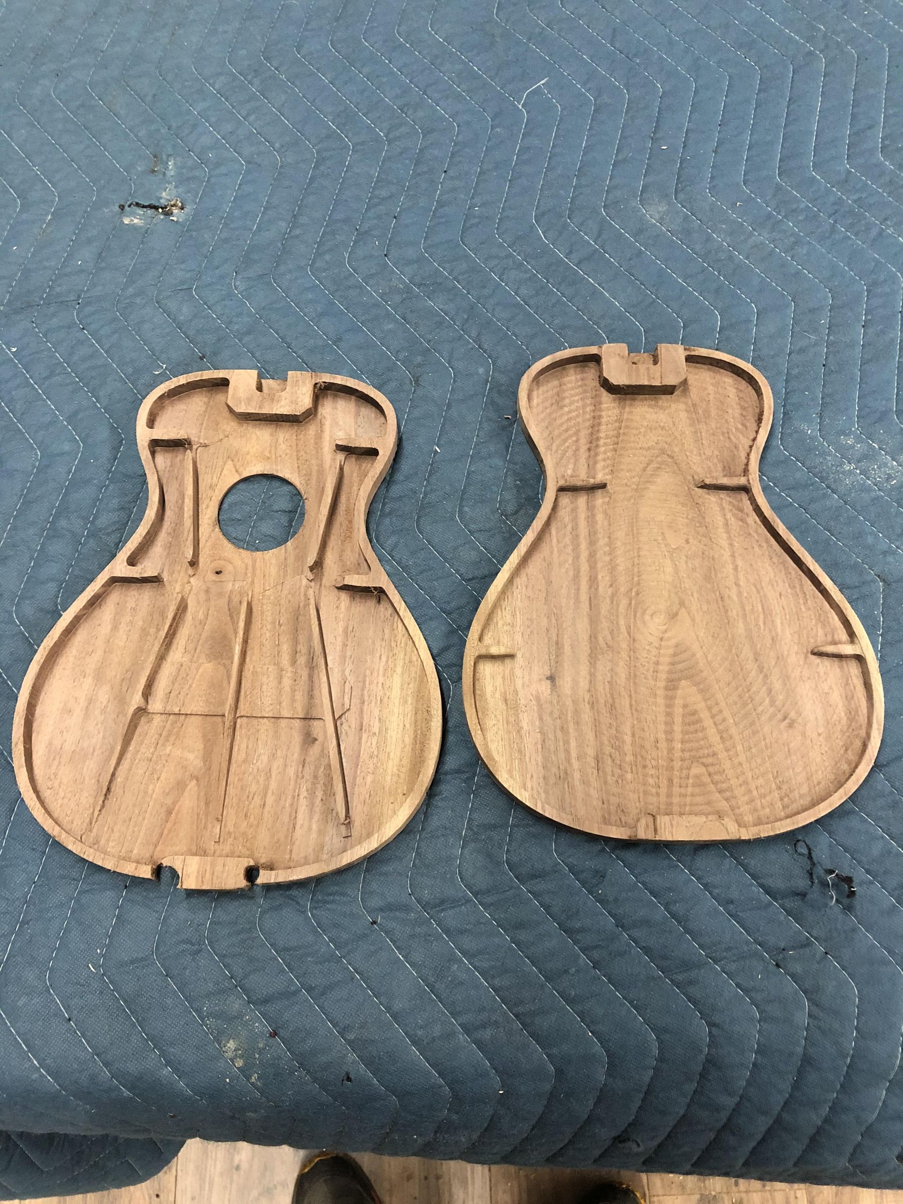 Solid Walnut Ukulele From Walnut Tree Using CNC/ Laser Cutter : 14 ...