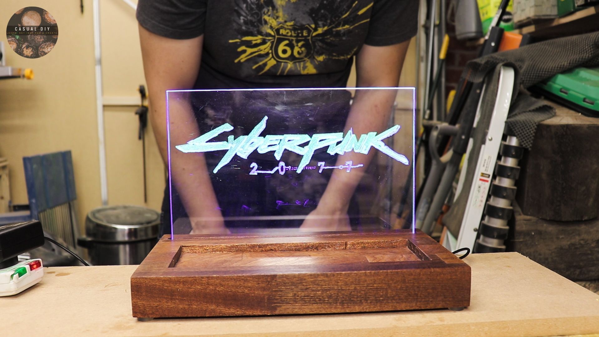 Cyberpunk 2077 Themed LED Light : 10 Steps (with Pictures) - Instructables