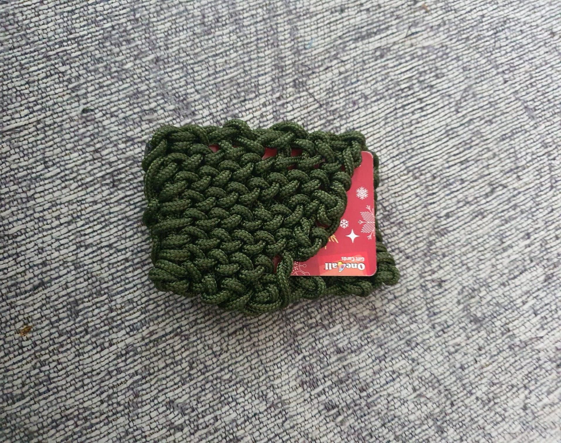 Paracord Wallet Slim : 4 Steps - Instructables