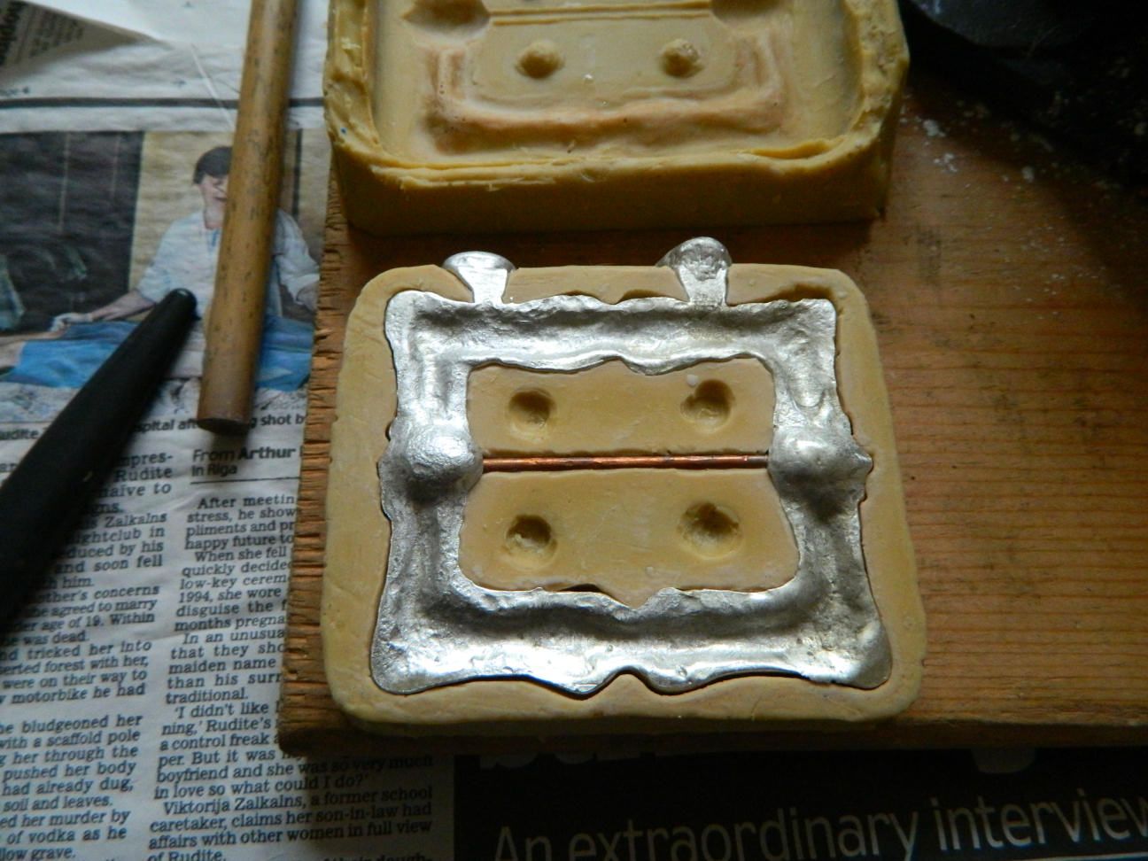 Centrifugal Casting Machine From a Washing Machine : 16 Steps (with ...