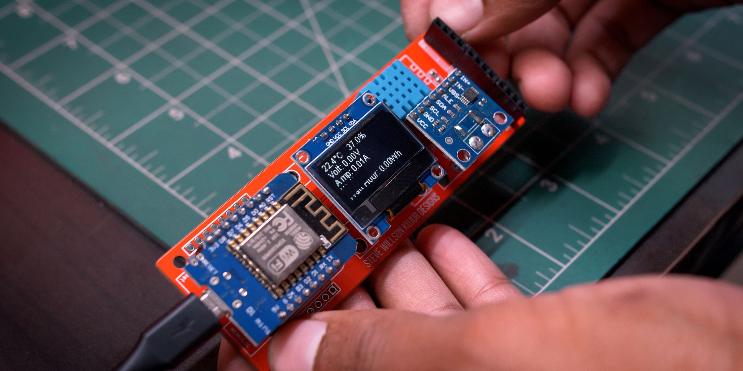 DIY Wireless Power Meter | 100VDC 100A : 16 Steps (with Pictures ...