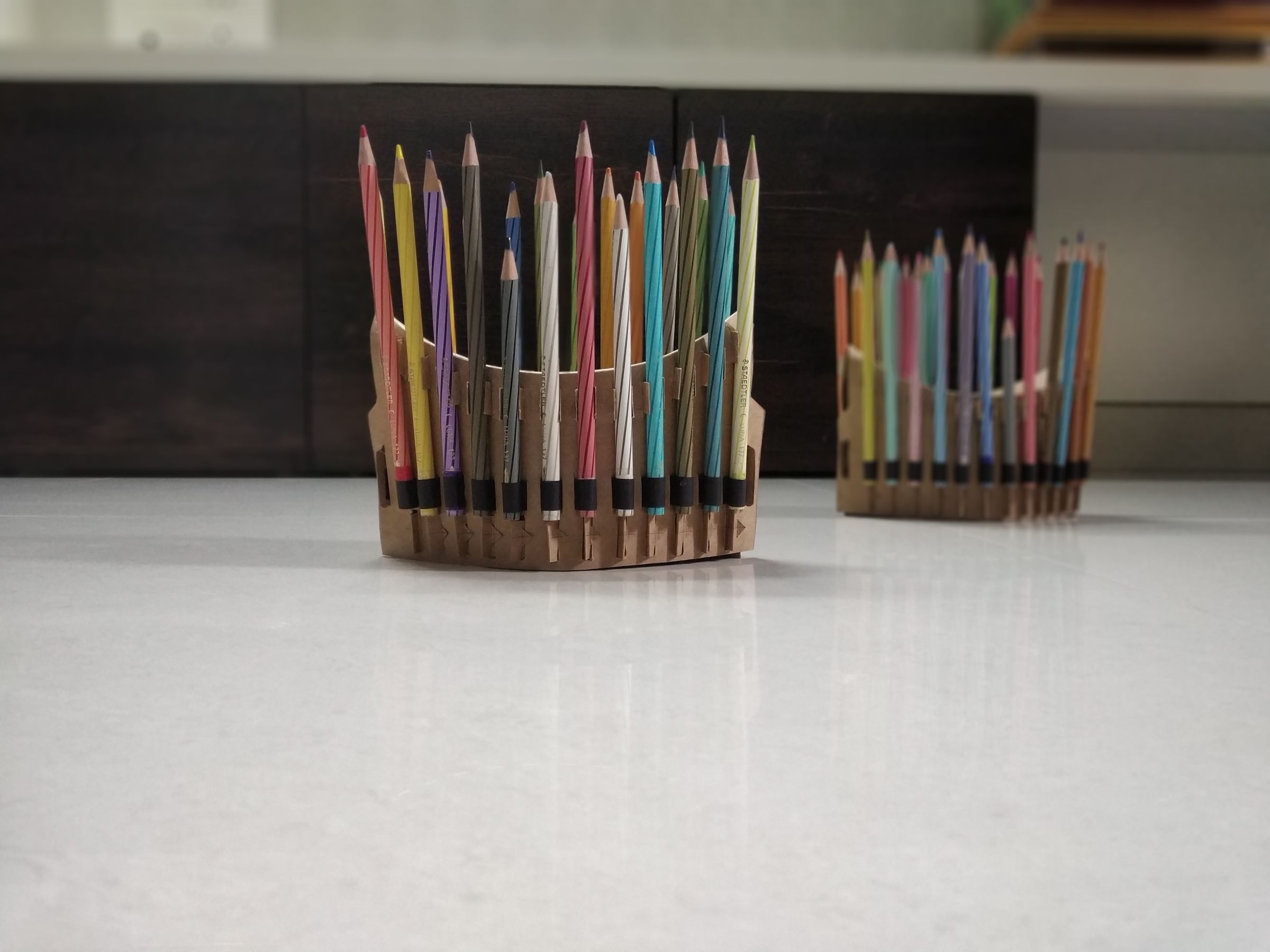 Foldable Colour Pencil Stand : 8 Steps - Instructables