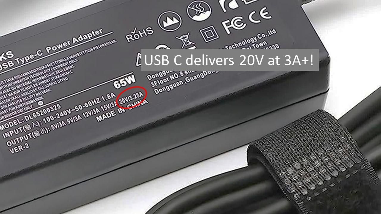 How to Make a USB-C Based 1-25V, 0-2A Lab Power Supply : 6 Steps ...