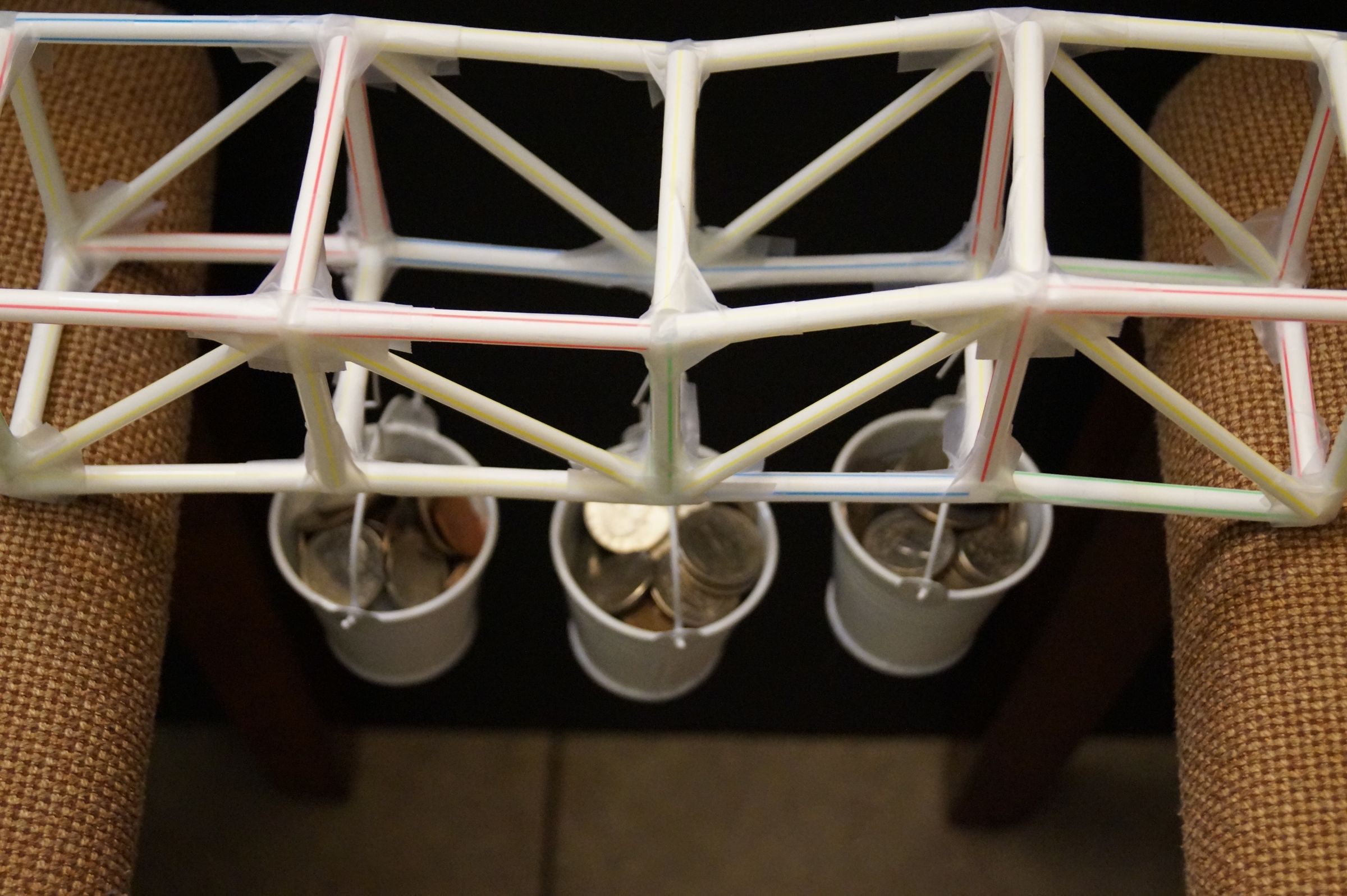 Truss Bridge 2 – Straws & Tape (A Challenge Project) : 6 Steps ...
