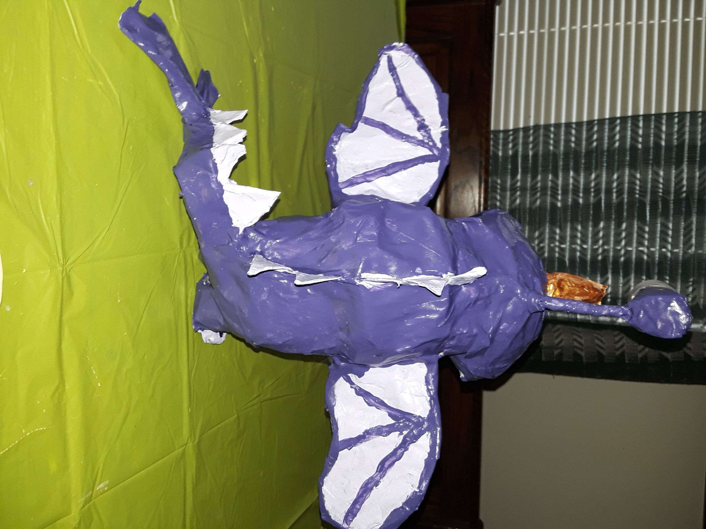 One Eyed, One Horned, Flying Purple People-Eater, in Paper Mache ...