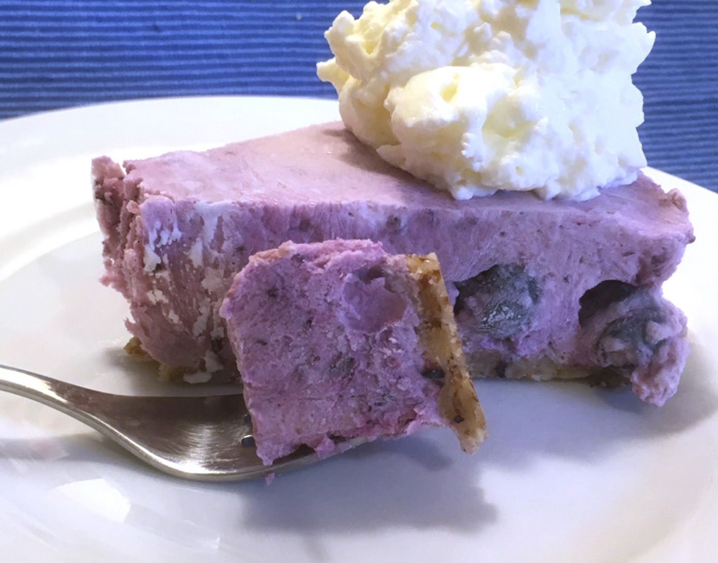 Blueberry Cheesecake - Frozen or Chilled : 7 Steps (with Pictures ...