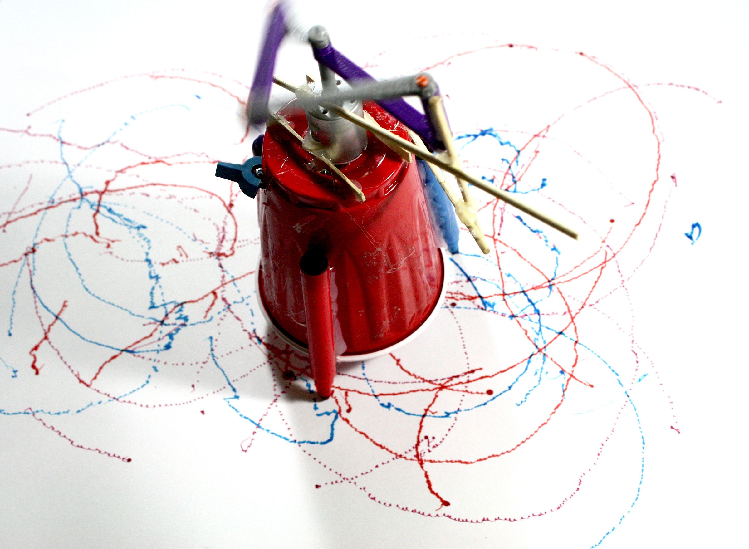 Mechanical Art Bots: Four-Bar Linkage Mechanism : 8 Steps (with ...