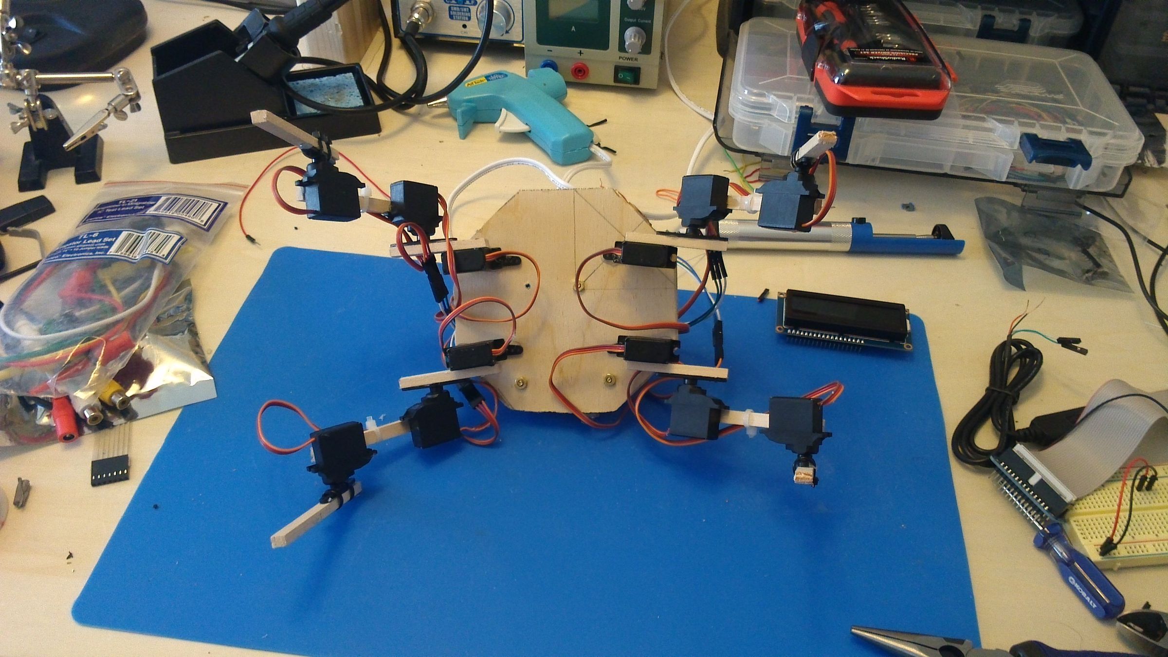 Basic Quadruped Platform! : 7 Steps - Instructables