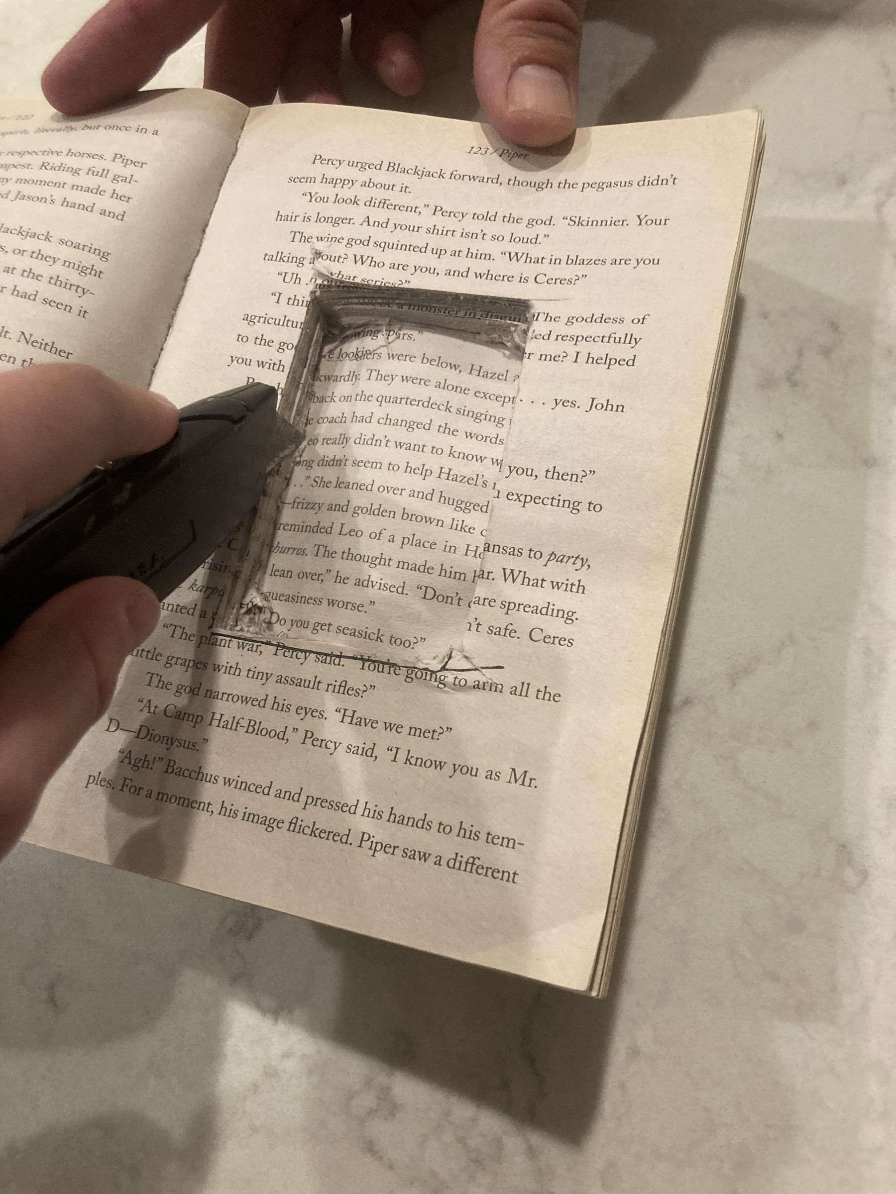 Secret Book Compartment : 4 Steps - Instructables