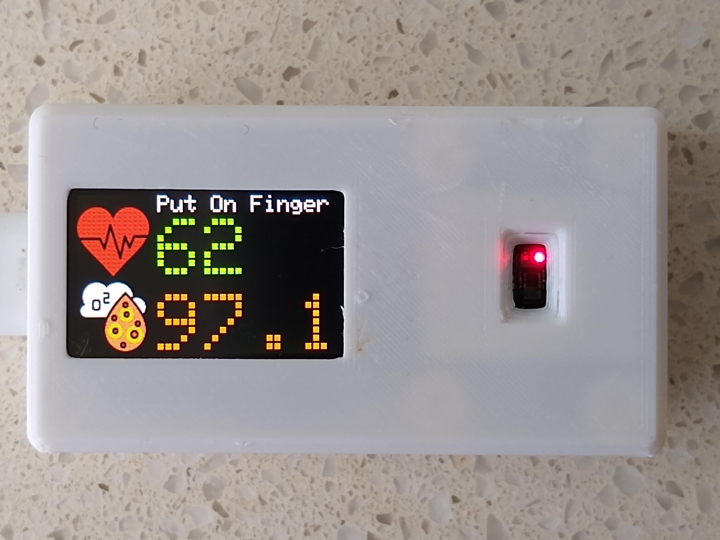 Blood Oxygen Heart Rate Meter : 6 Steps (with Pictures) - Instructables