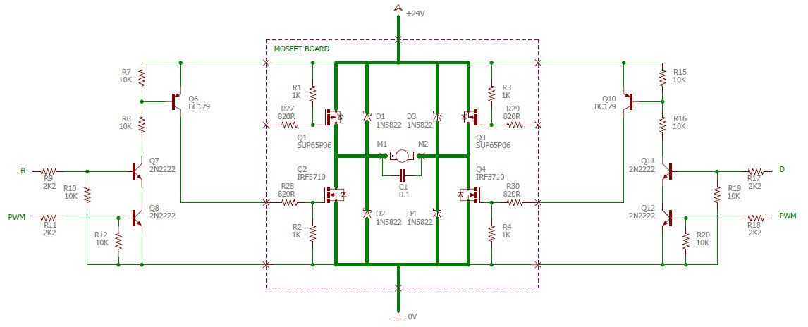 Designing a Dual 40A PWM Speed Controller for Brushed Motors : 25 Steps ...