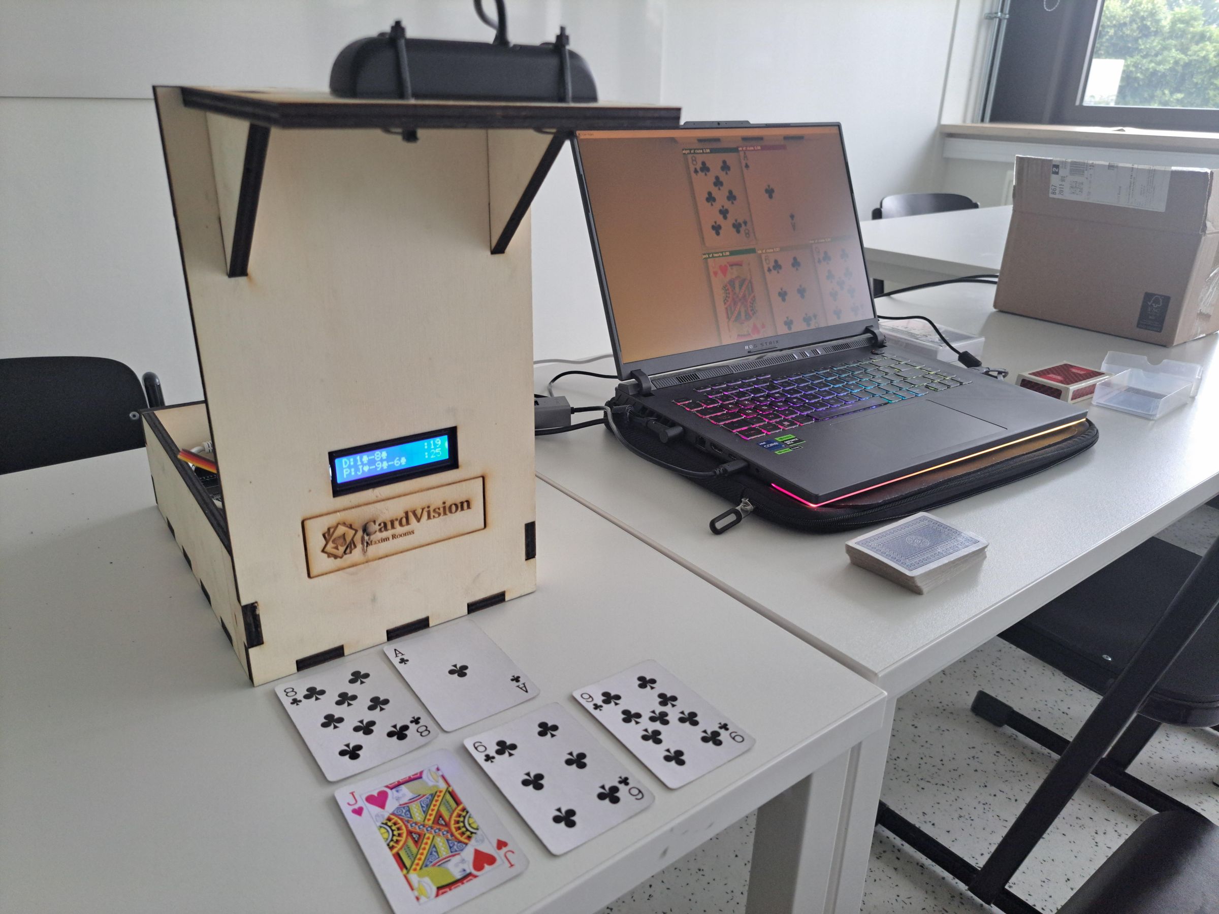 CardVision: AI Powered Blackjack Table : 7 Steps - Instructables