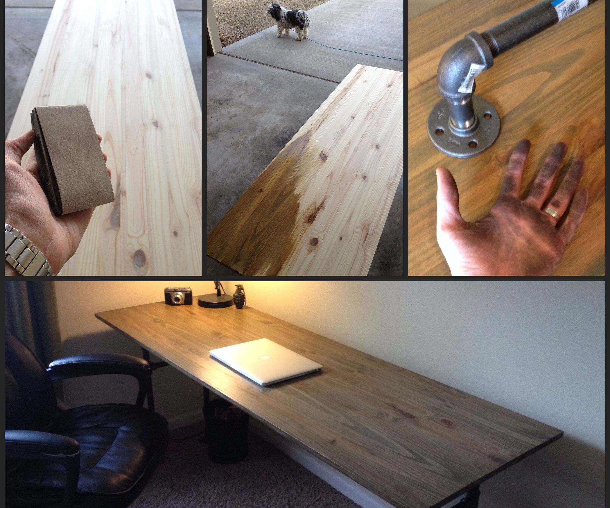 Wood Desk : 3 Steps - Instructables