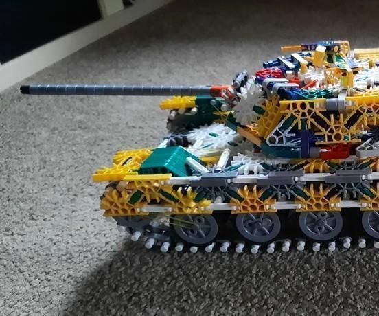 K'nex Tank M1 Abrams : 5 Steps - Instructables
