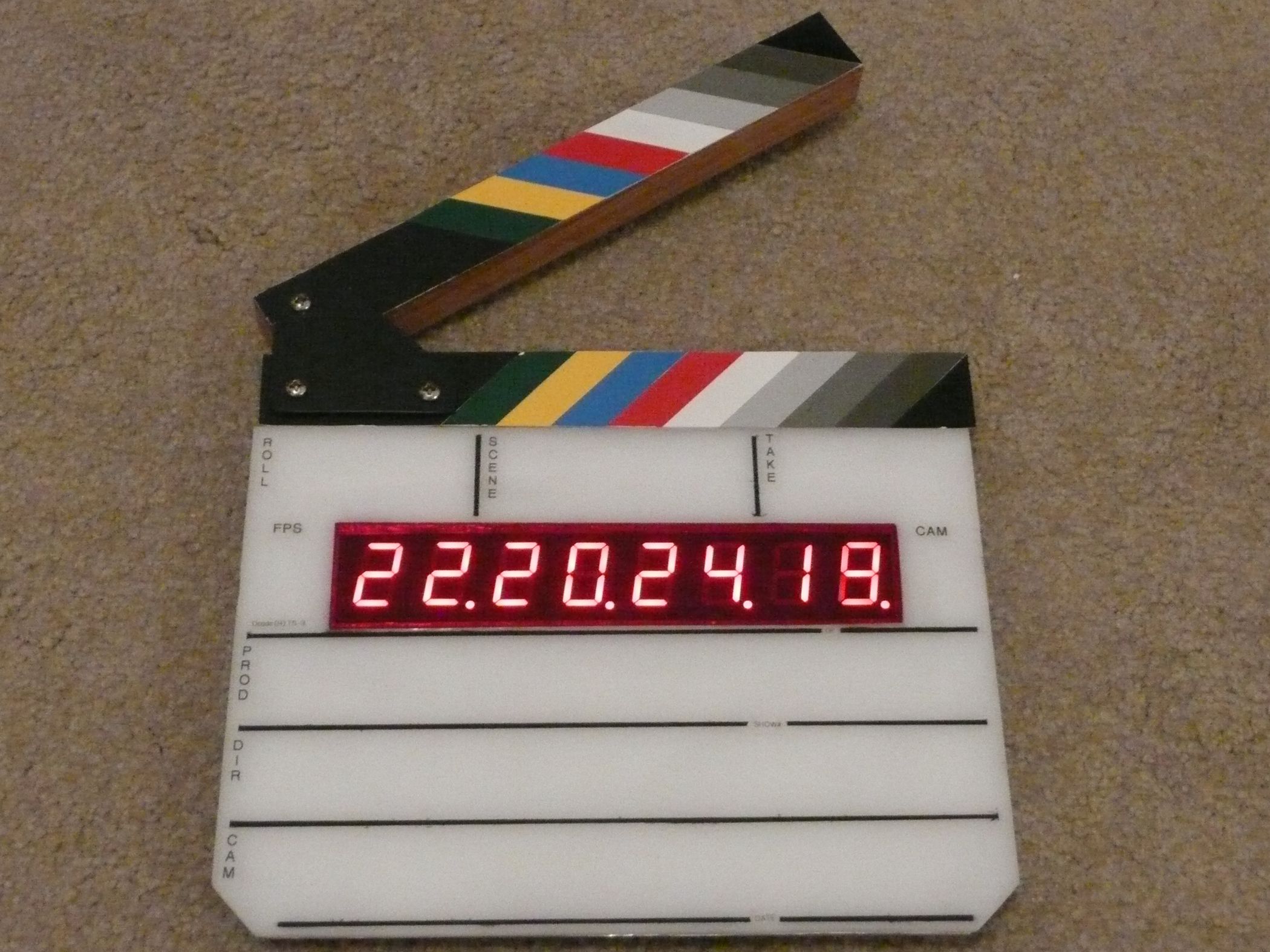 Cinema Slate : 11 Steps (with Pictures) - Instructables