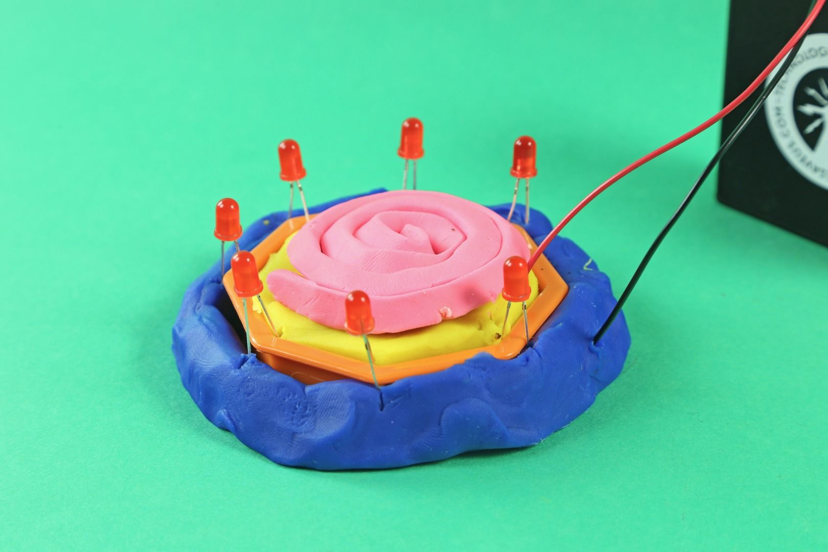 Electro Dough Birthday Cake : 5 Steps (with Pictures) - Instructables