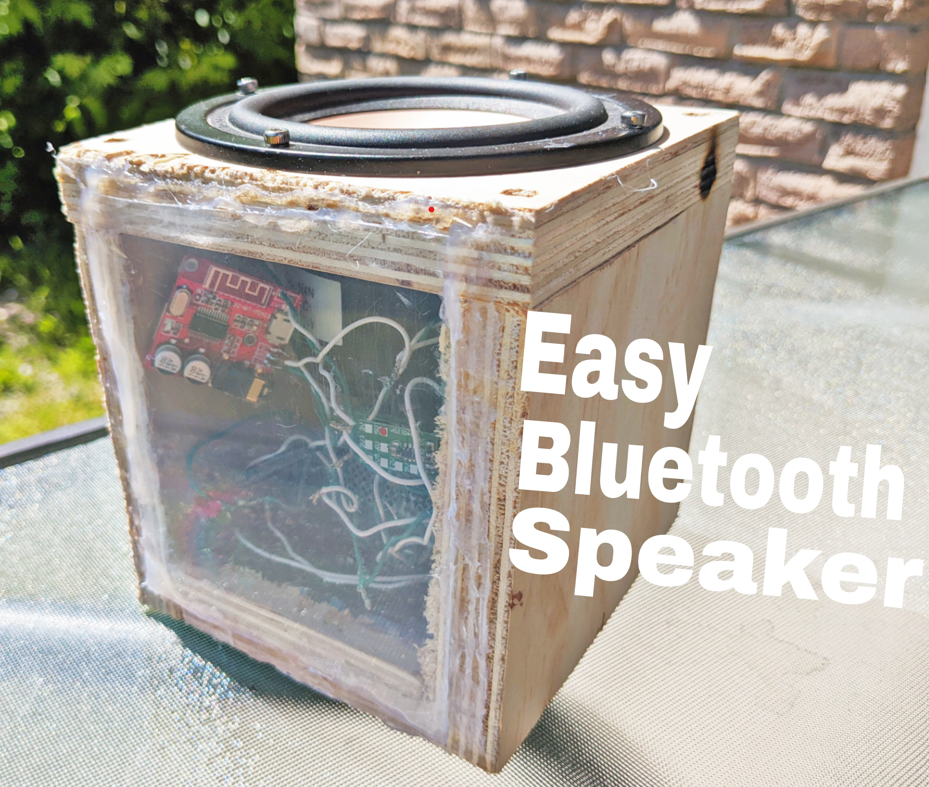 Easy Portable Bluetooth Speaker : 5 Steps - Instructables