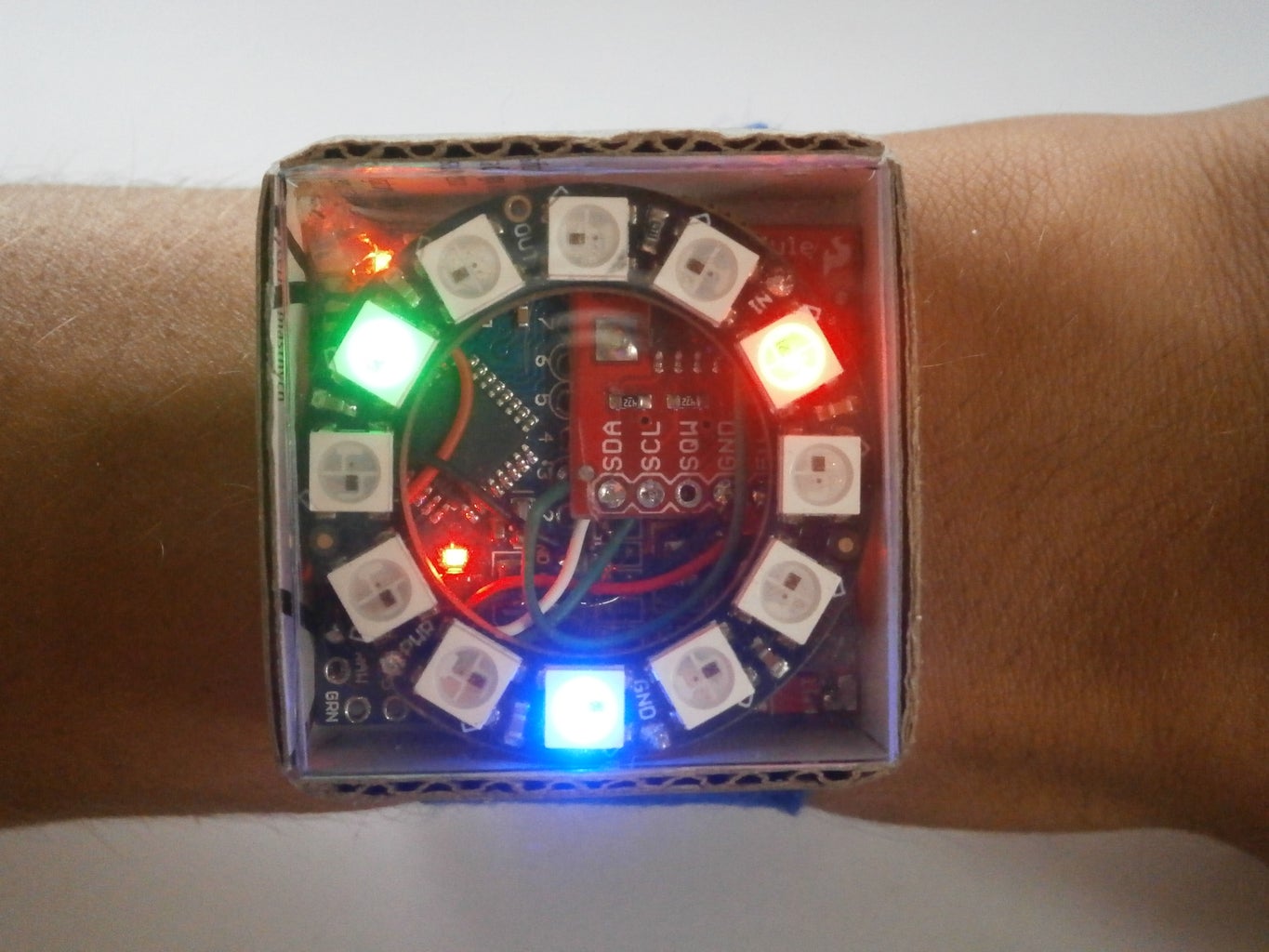 Pixie An Arduino Based Neopixel Wristwatch 6 Steps With Pictures Instructables