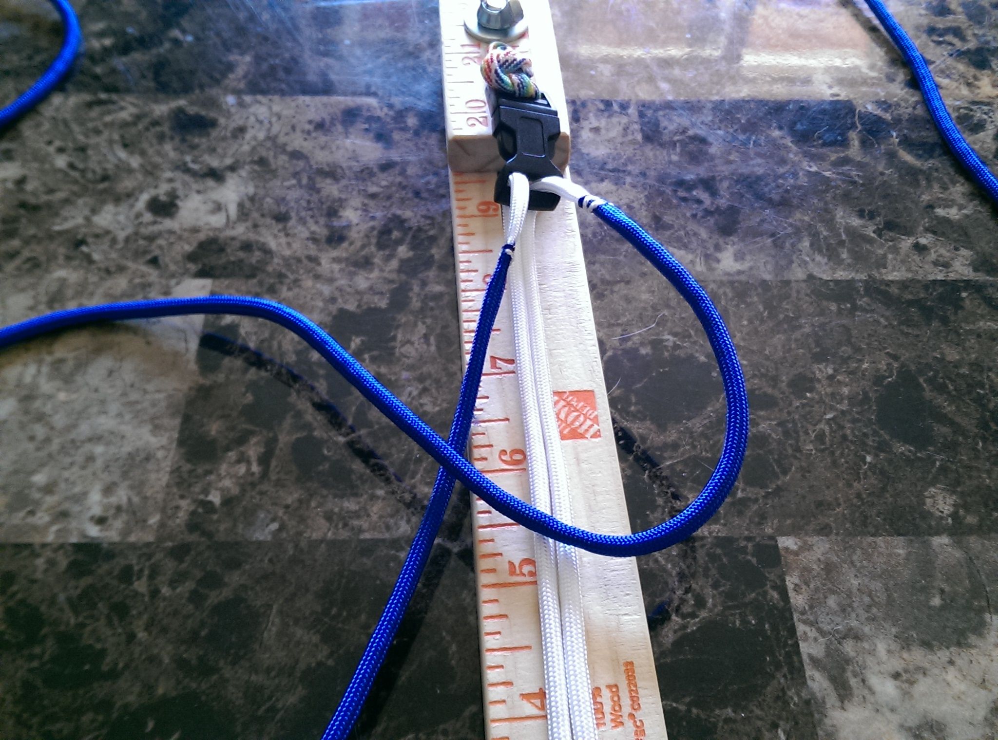 Stitched Solomon Paracord Bracelet : 7 Steps - Instructables