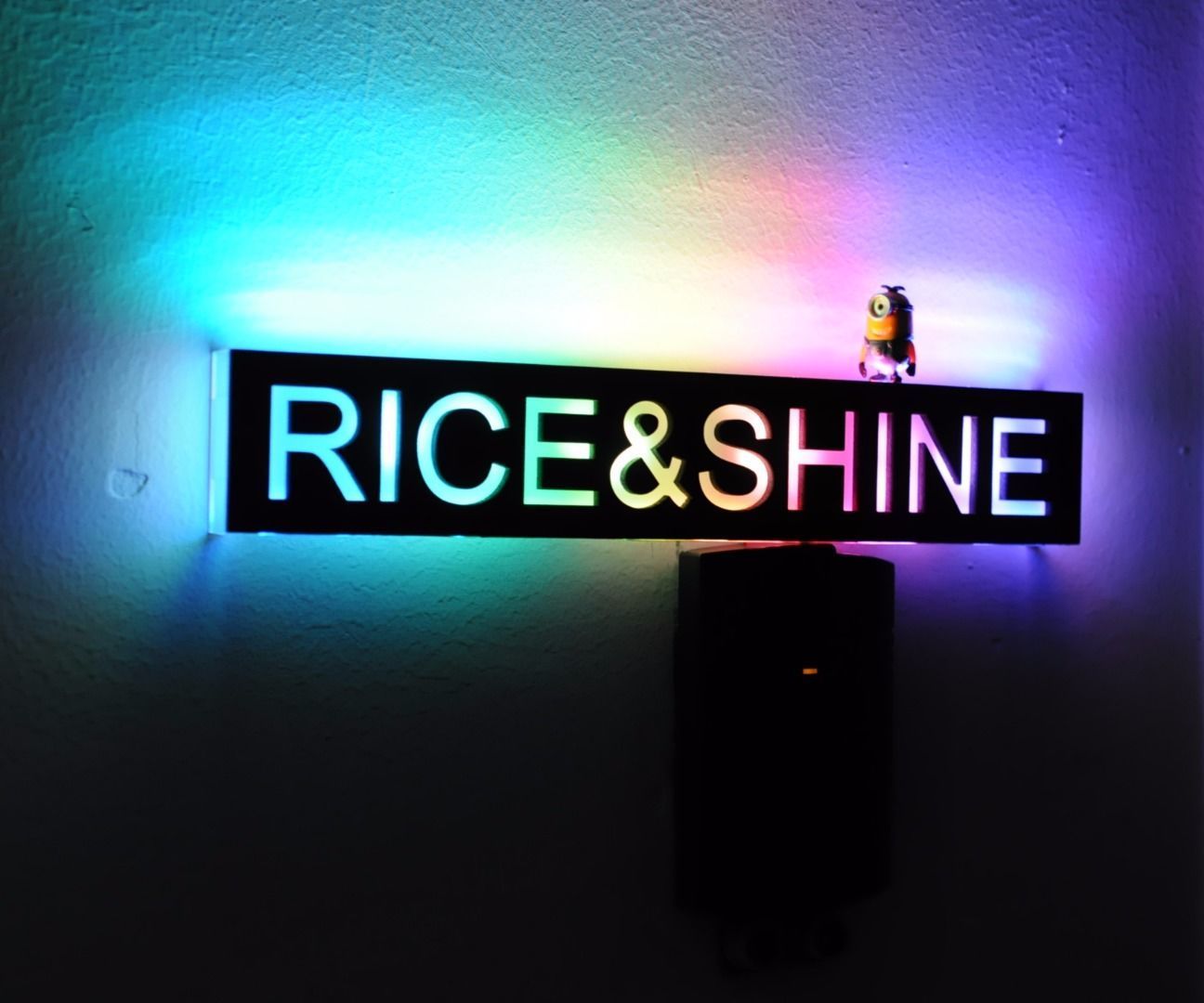 LED Door Plate That Shines and Barks When You Walk By : 6 Steps ...