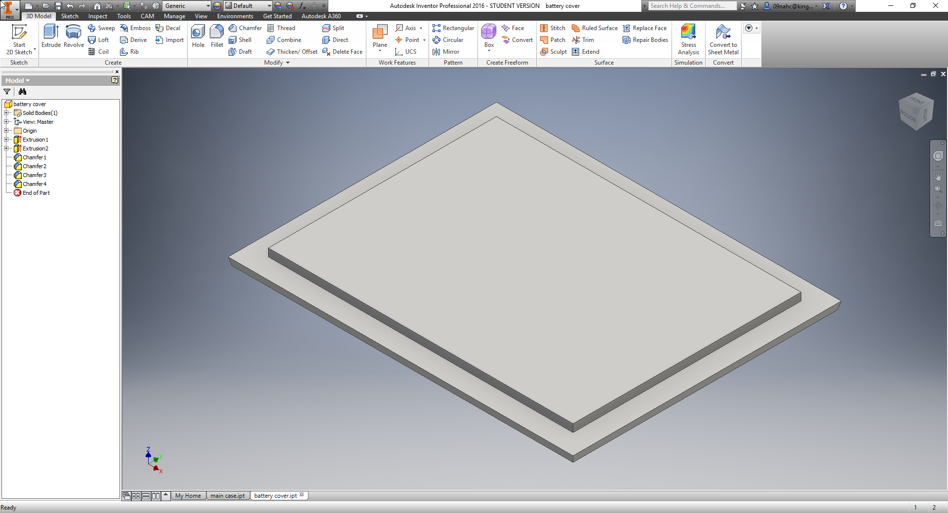 100W LED Torch Flash Light - Designing/3D Printing : 15 Steps (with ...
