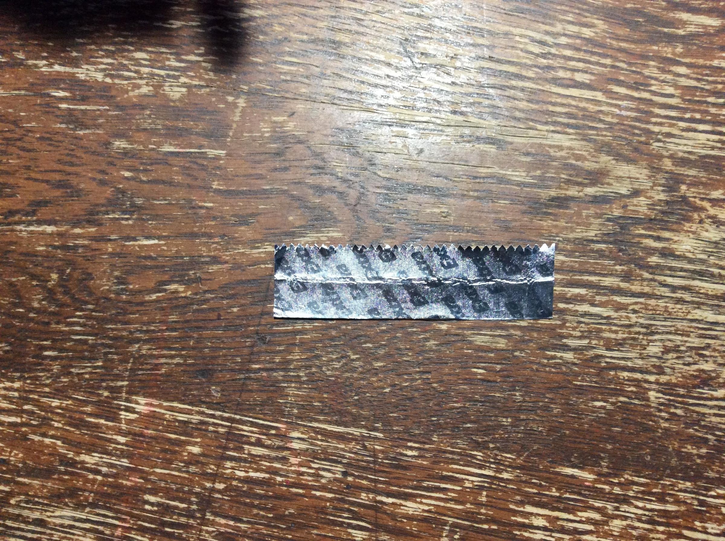 How to Make a Heart Out of a Gum Wrapper!