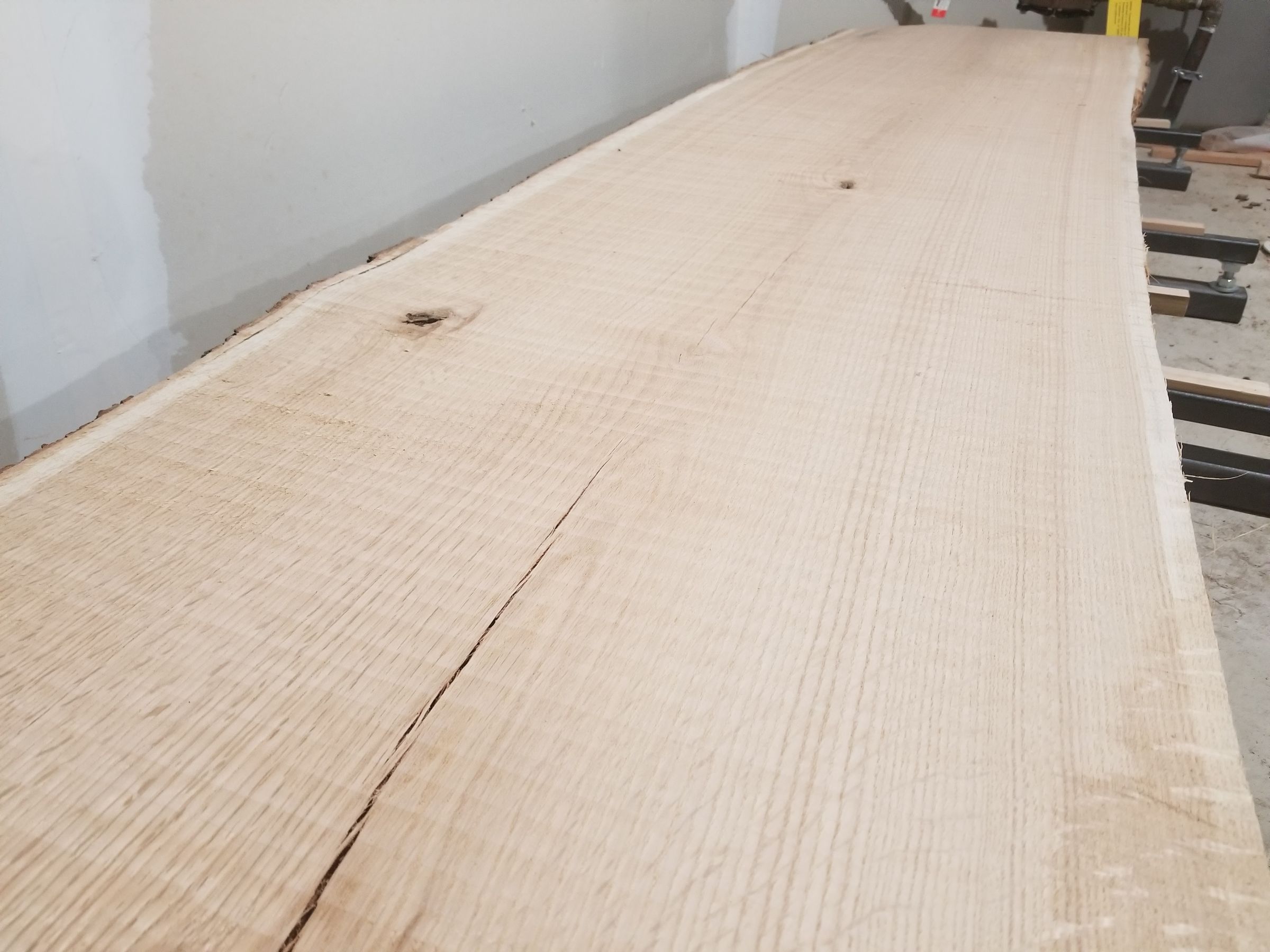Flattening a Chainsaw Milled Slab : 9 Steps (with Pictures) - Instructables