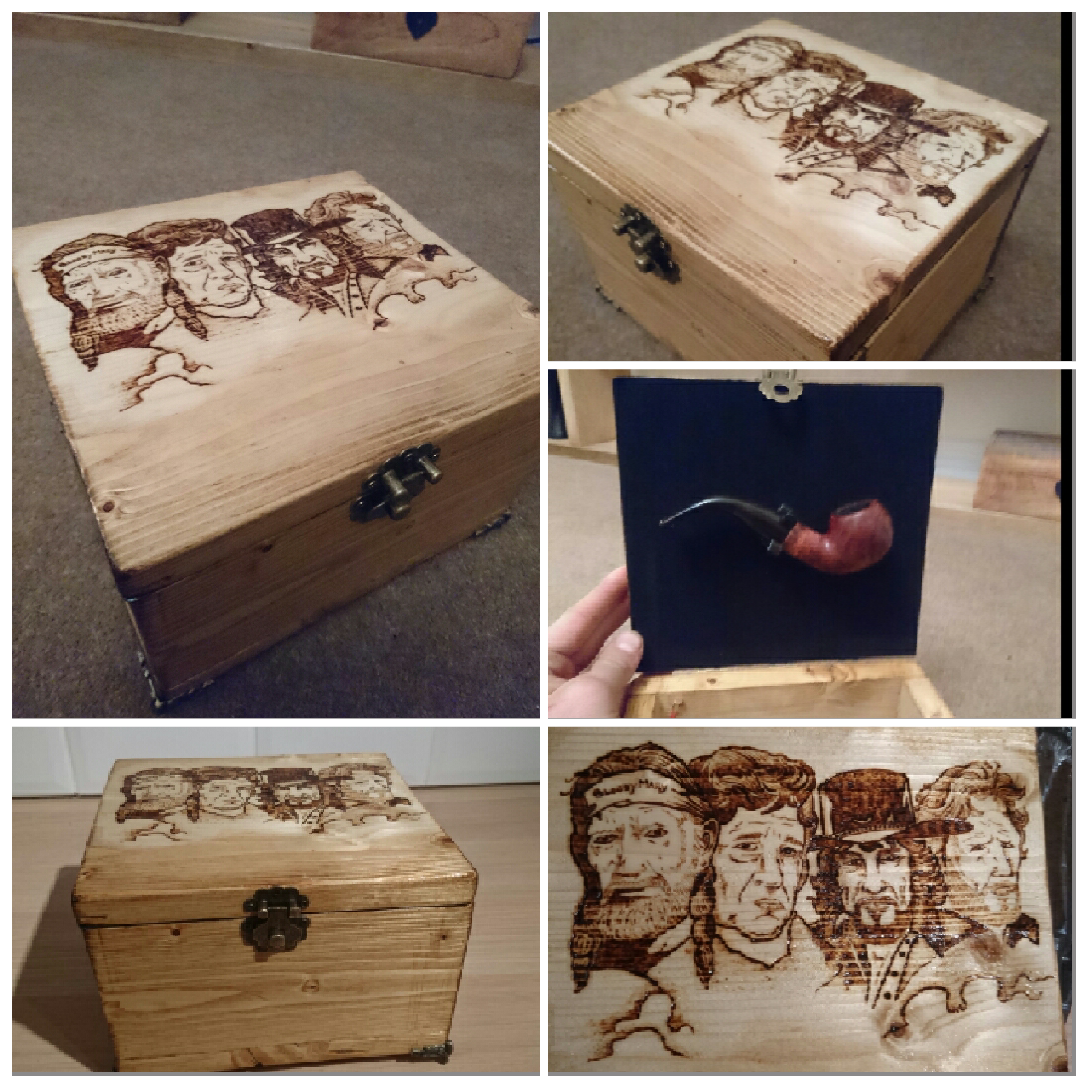 Easy Build Pipe Box WITH MUSIC + PYROGRAPHY : 16 Steps (with Pictures ...