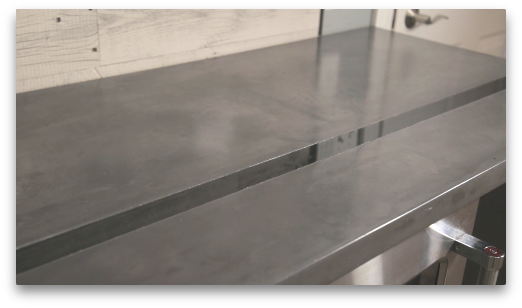 Waterfall Countertop W/ LED River Inlay (from Concrete) : 11 Steps ...