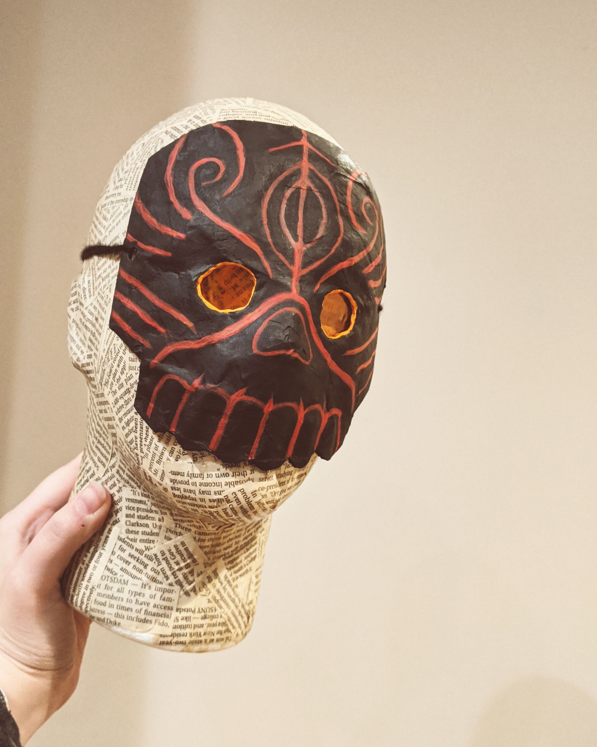 Paper Mache Mask : 11 Steps (with Pictures) - Instructables
