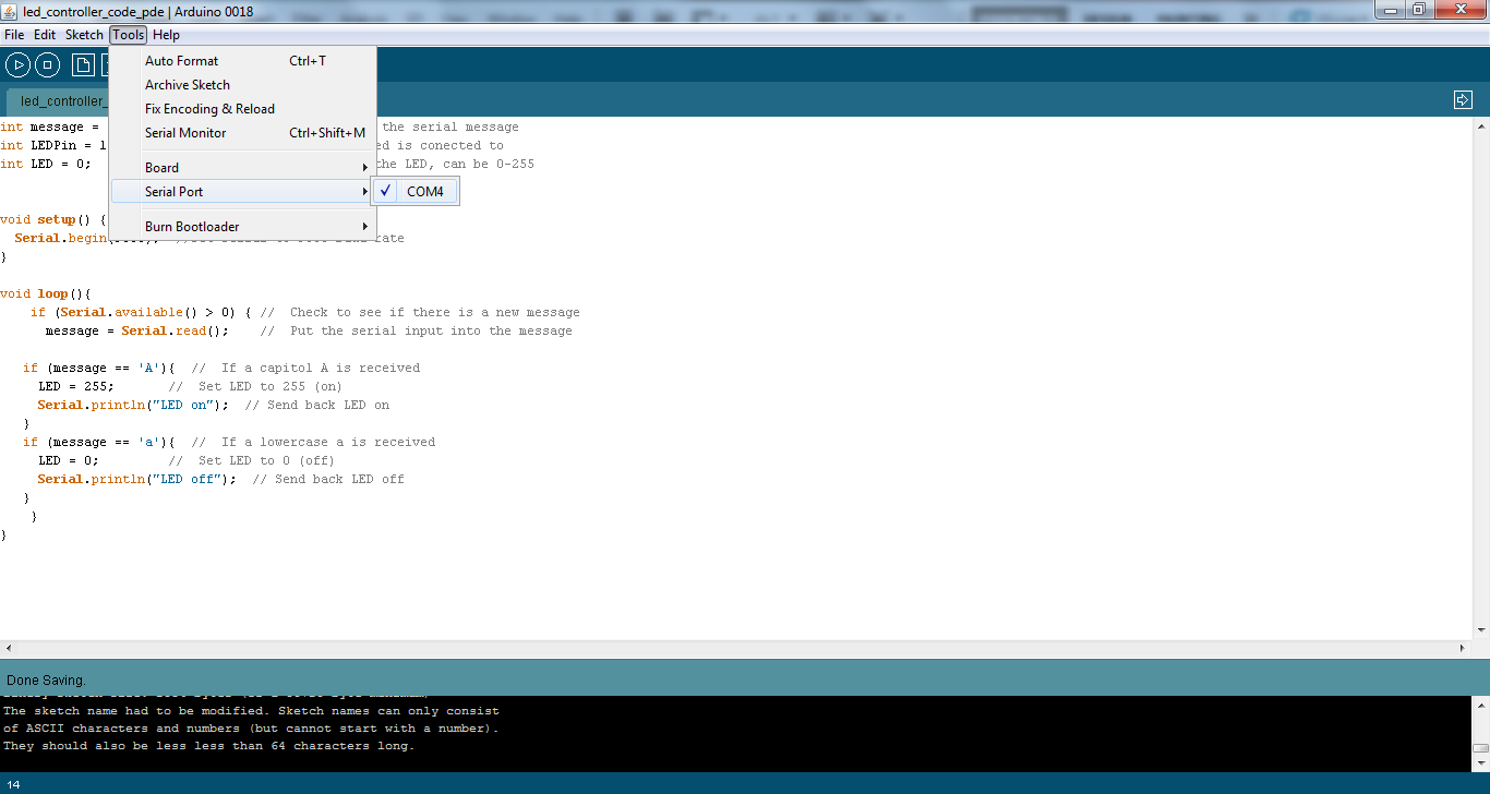 Controll Leds With an Arduino From a C# Program : 8 Steps - Instructables
