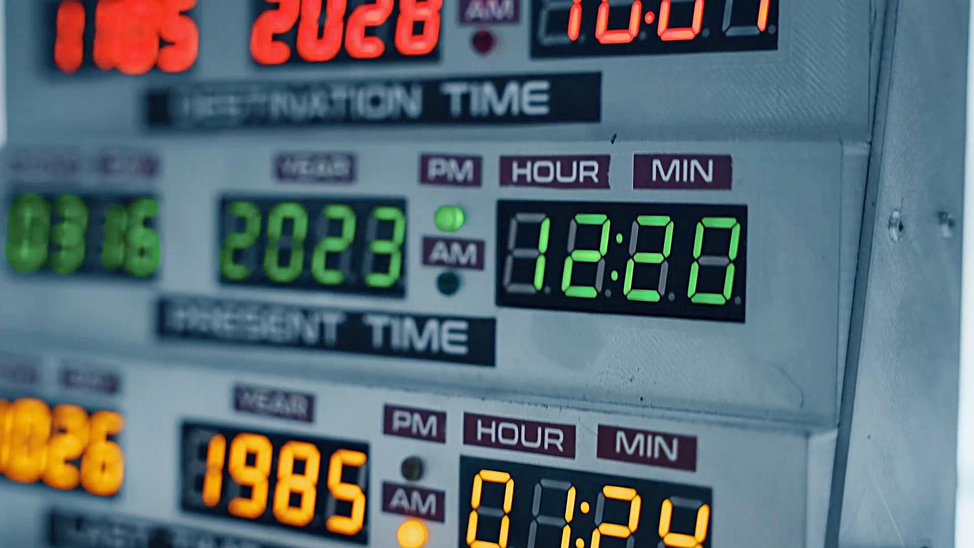Back to the Future Clock - WIFI EDITION : 13 Steps (with Pictures ...