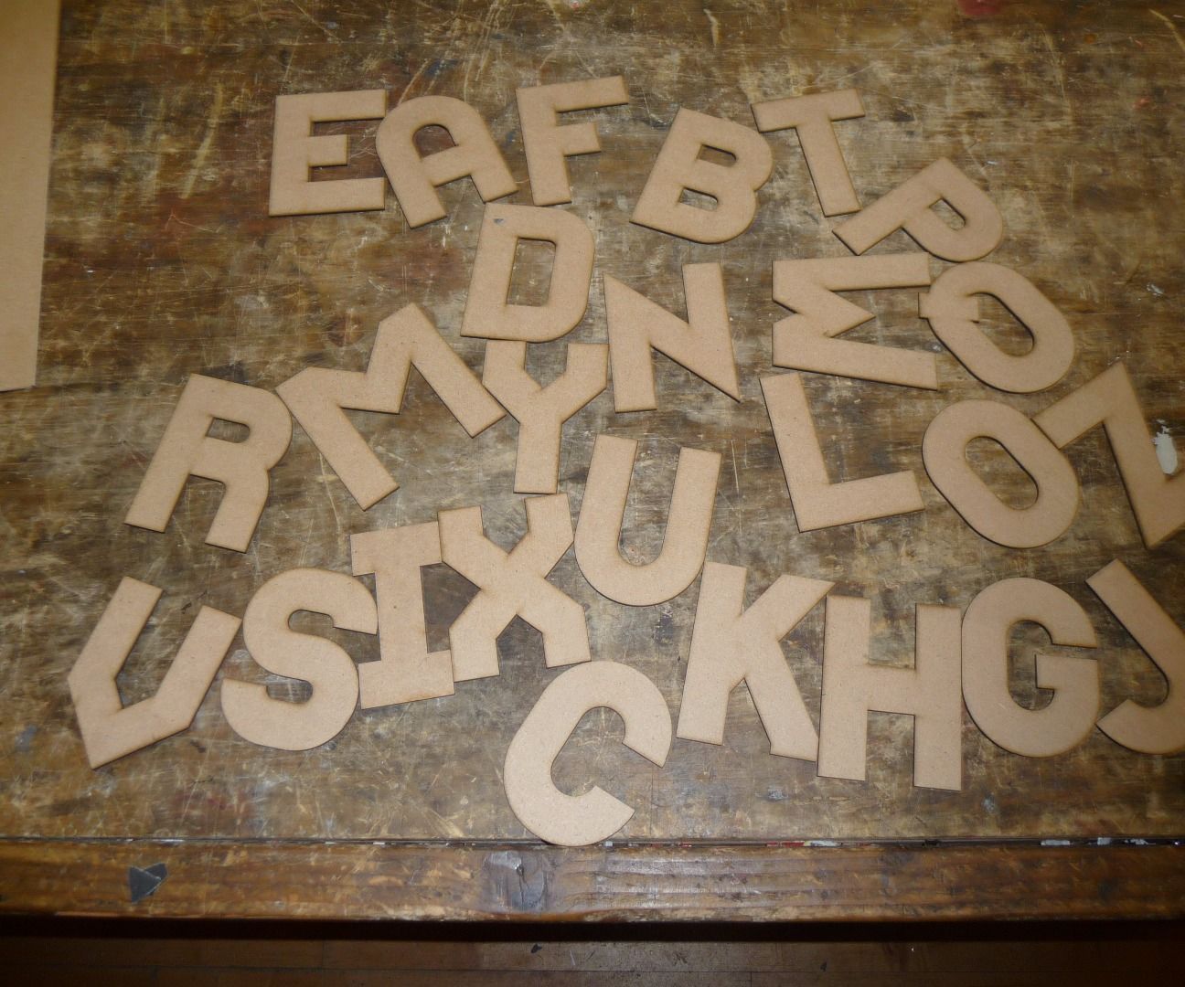 Laser Cut Letters 4" Tall : 4 Steps (with Pictures) - Instructables