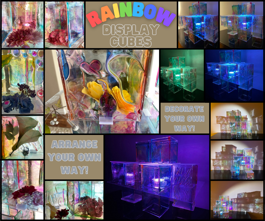 Rainbow Display Cubes! : 8 Steps - Instructables