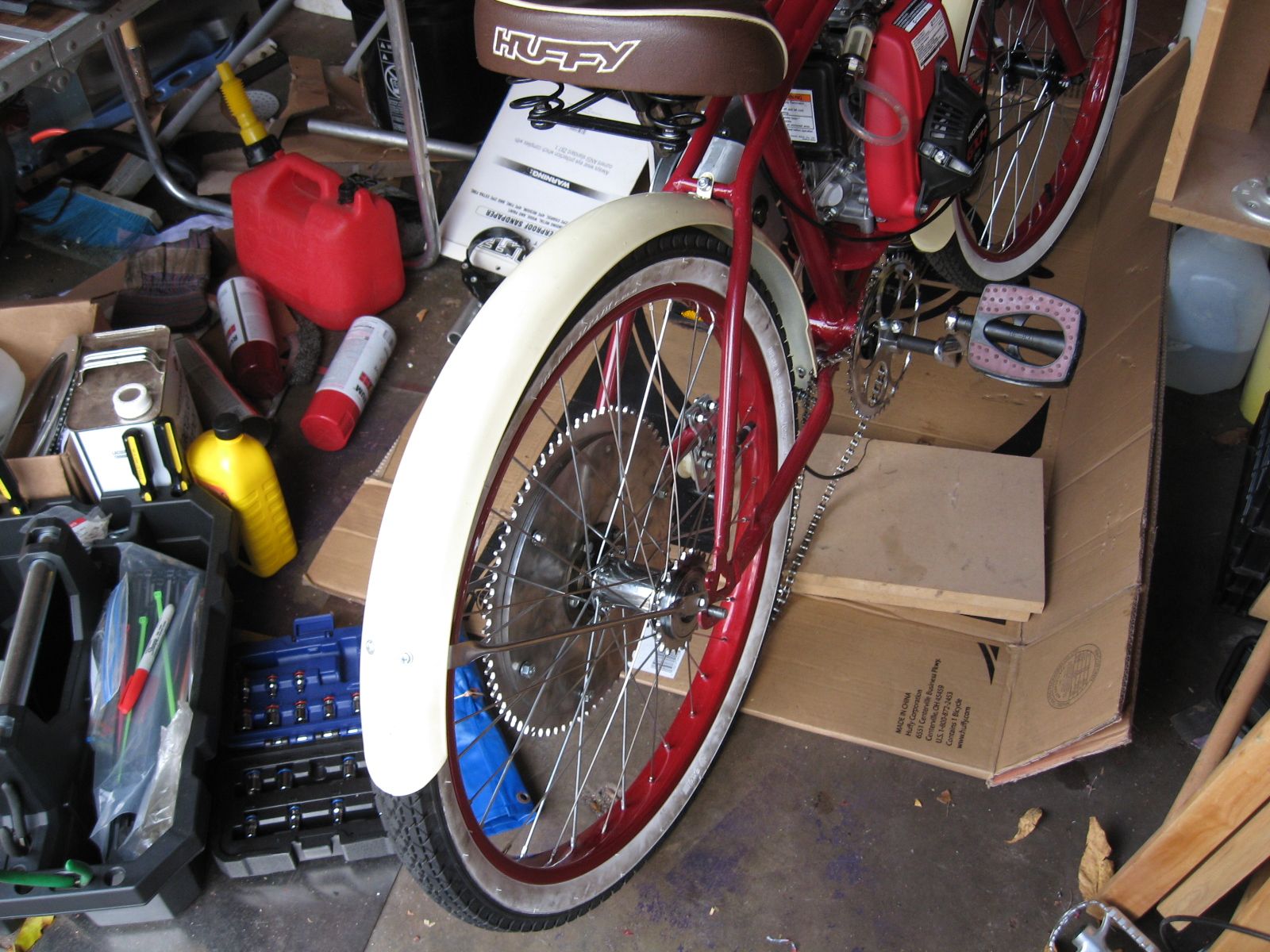 Motorized Bicycle DIY: the Hard Way : 10 Steps (with Pictures ...