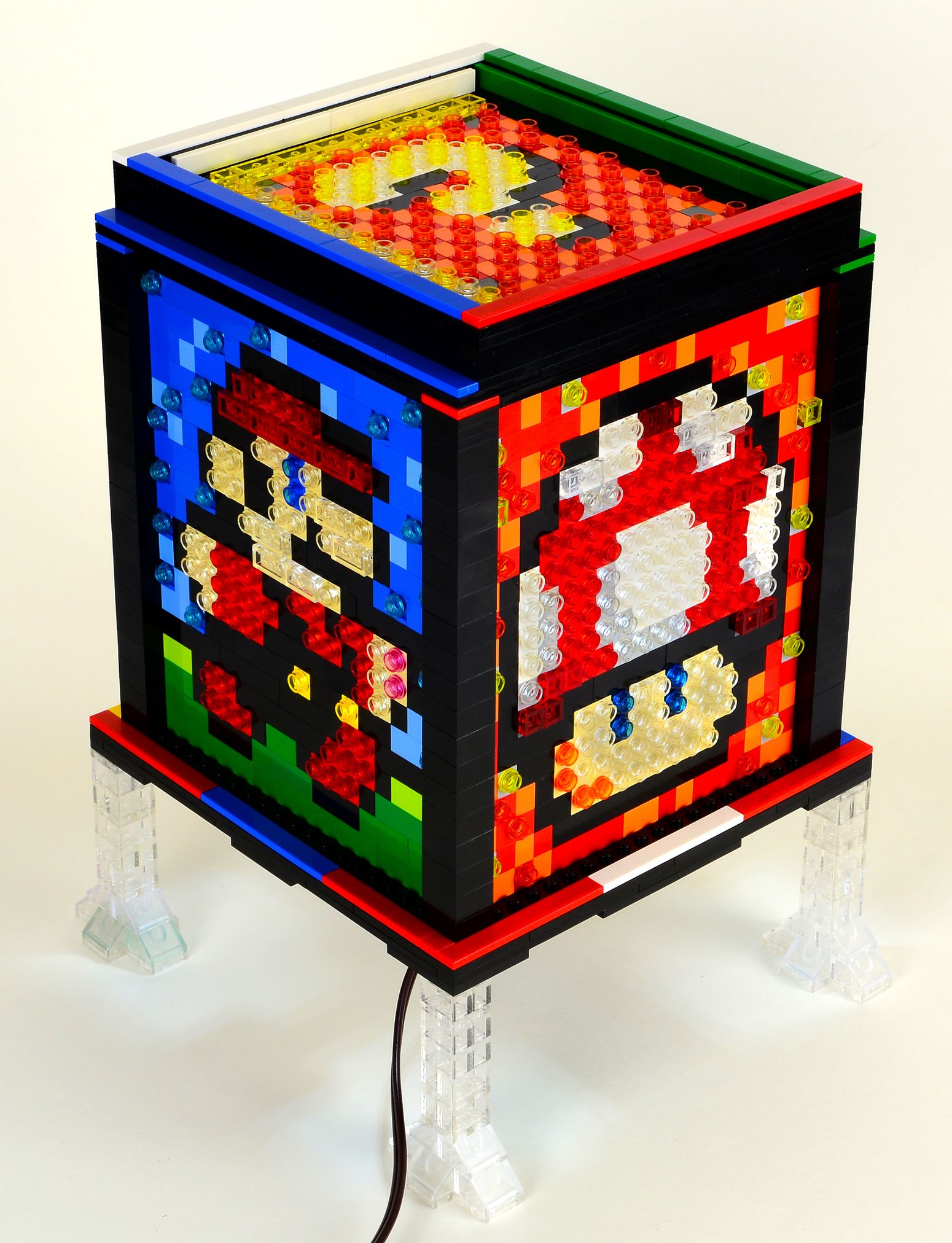 Bedazzled Mosaic LEGO Sprite Lamps : 6 Steps (with Pictures ...