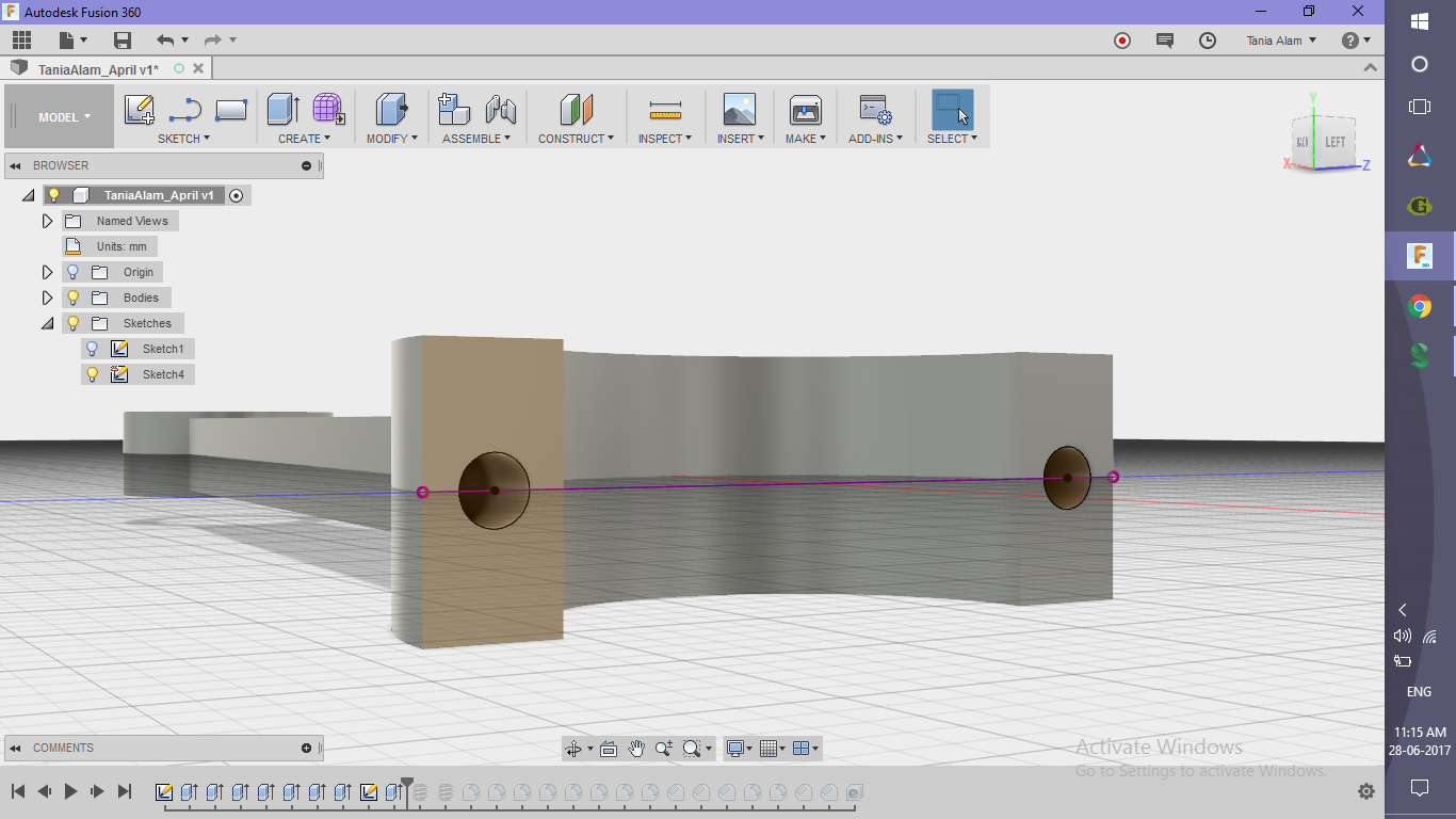 Creating a Connecting Rod in Fusion 360 : 5 Steps (with Pictures ...
