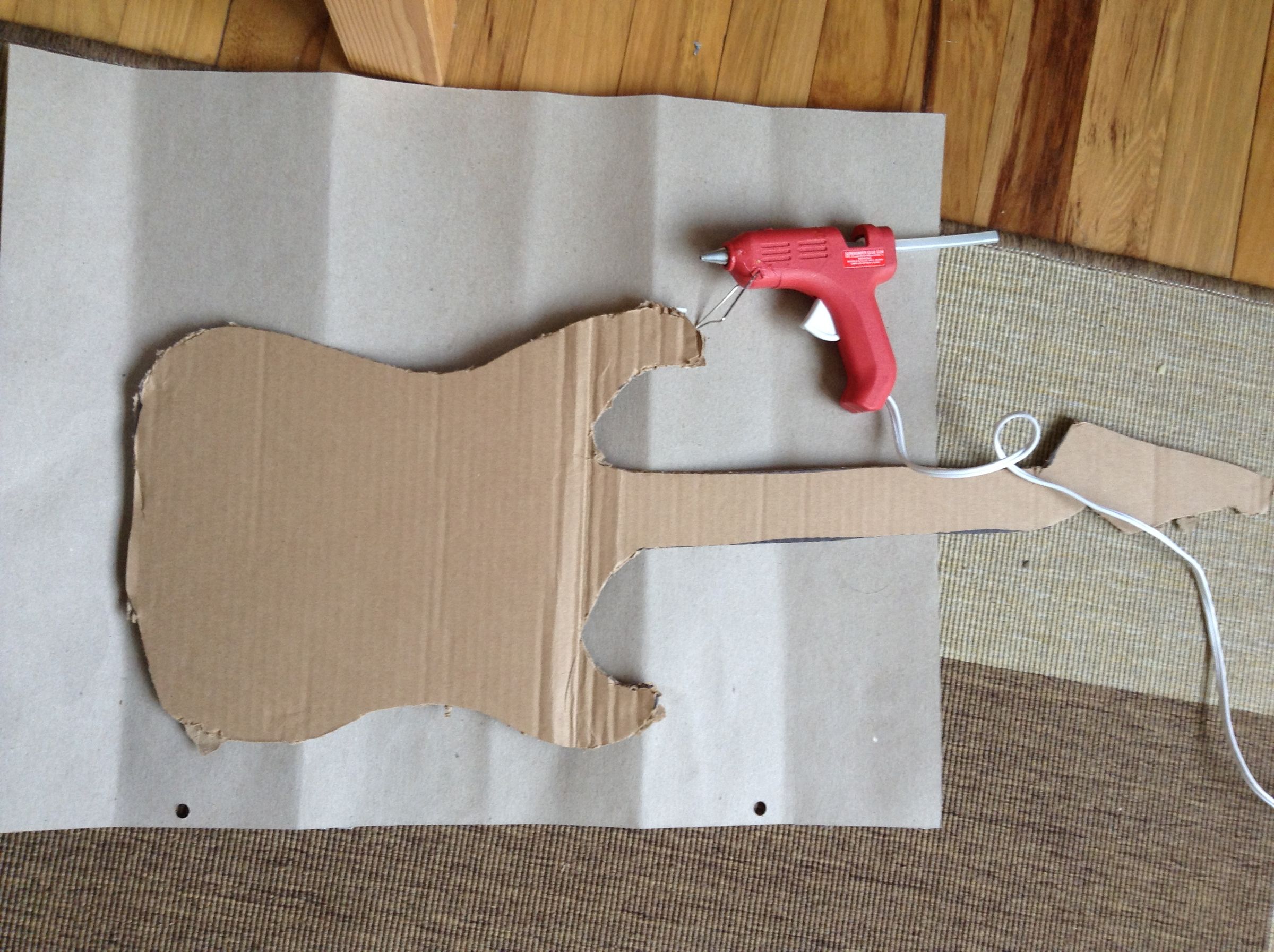 DIY 5$ Cardboard Electric Guitar : 8 Steps - Instructables