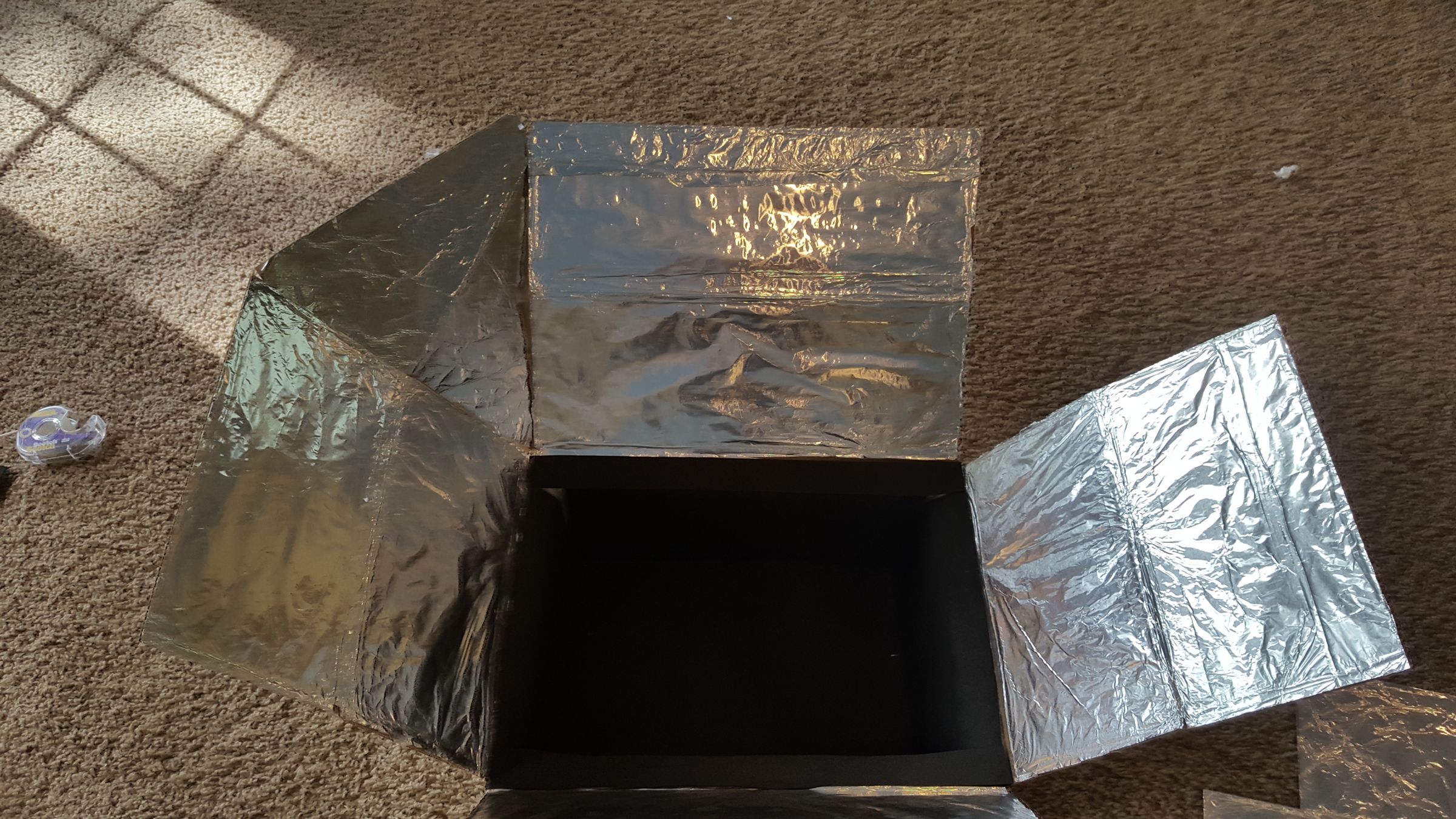 Flat Pack Solar Oven (200°+) : 8 Steps (with Pictures) - Instructables