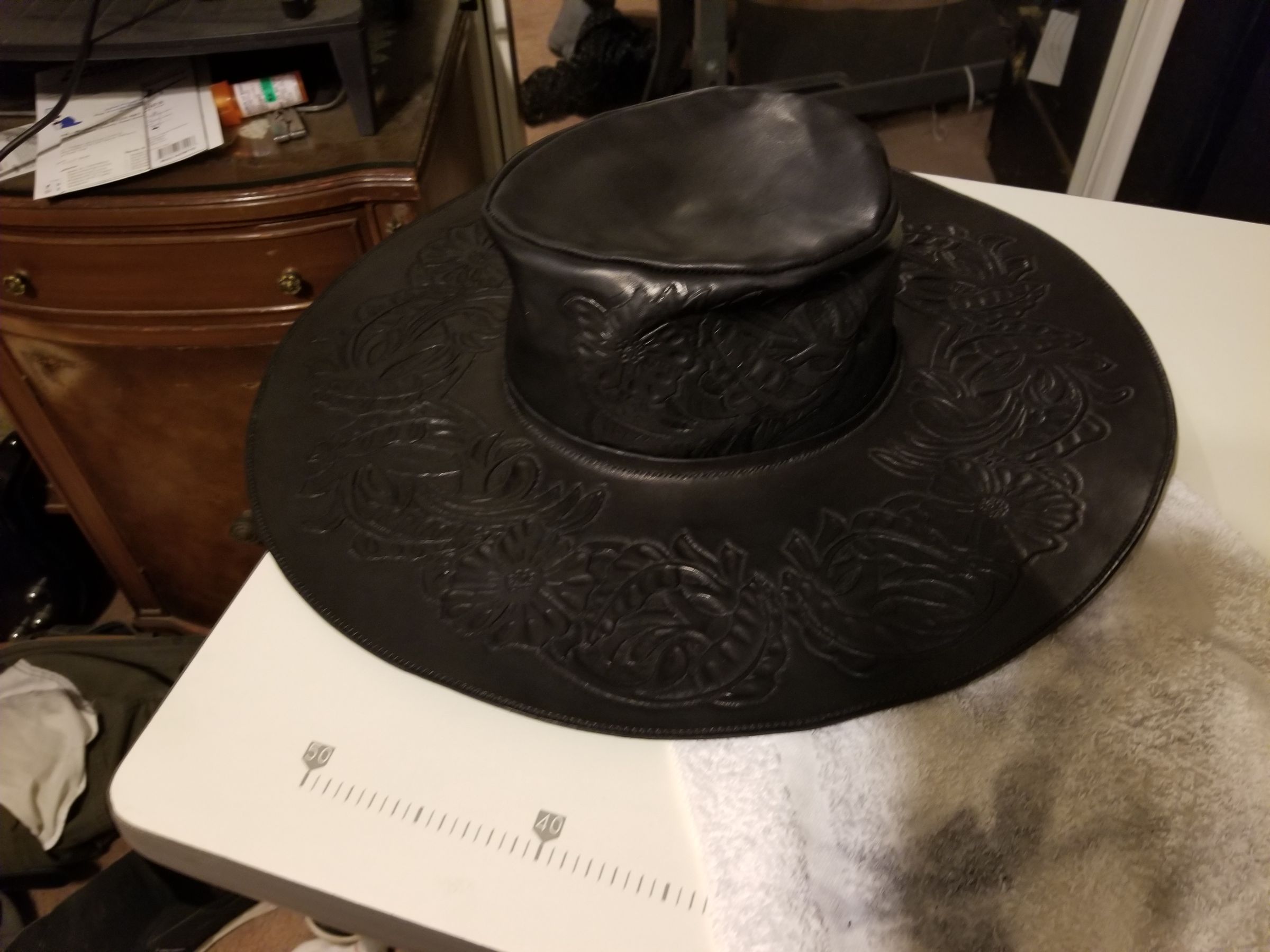 Tooled Leather Hat : 18 Steps (with Pictures) - Instructables