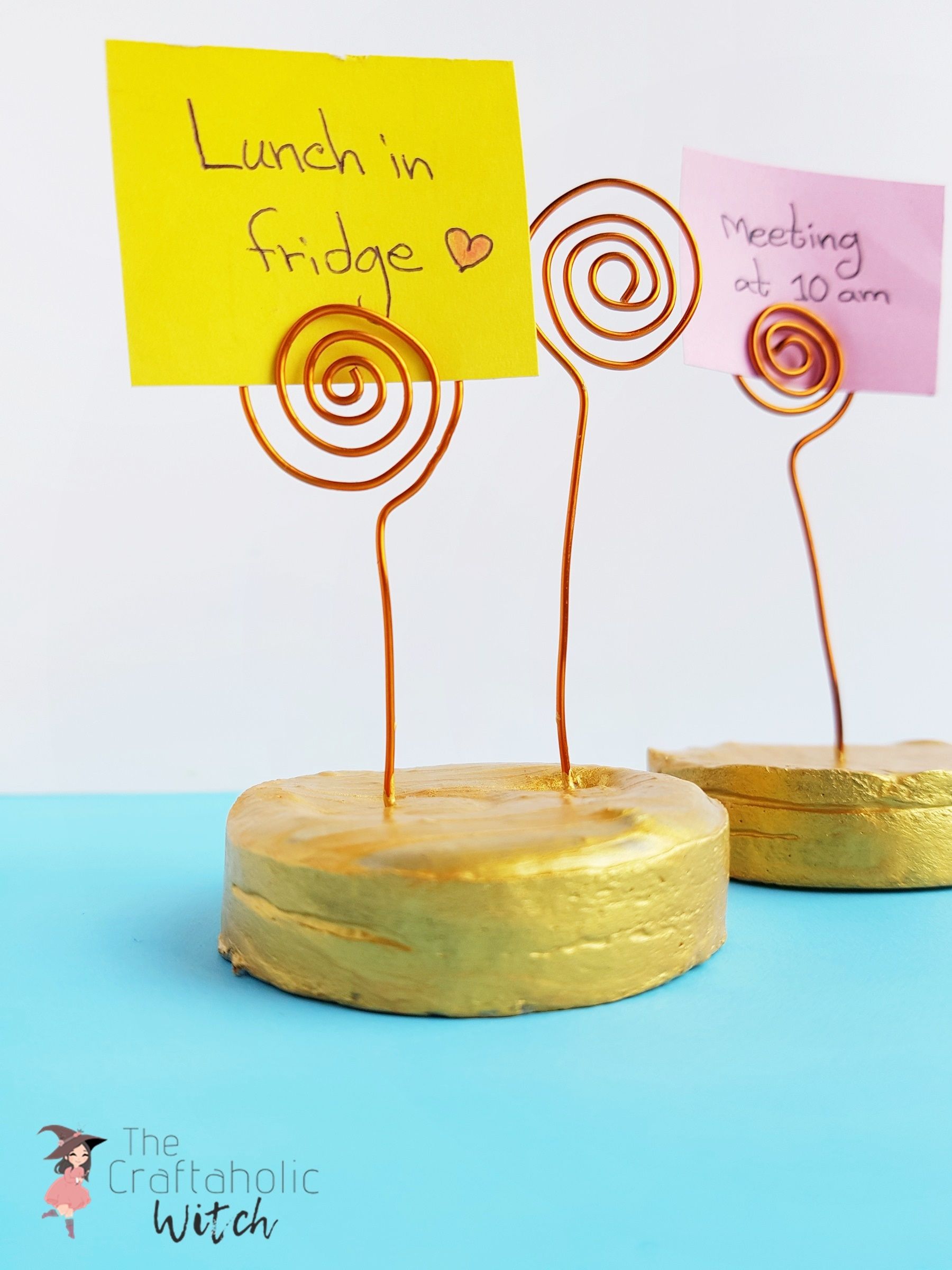 DIY Concrete Note Holder : 6 Steps (with Pictures) - Instructables